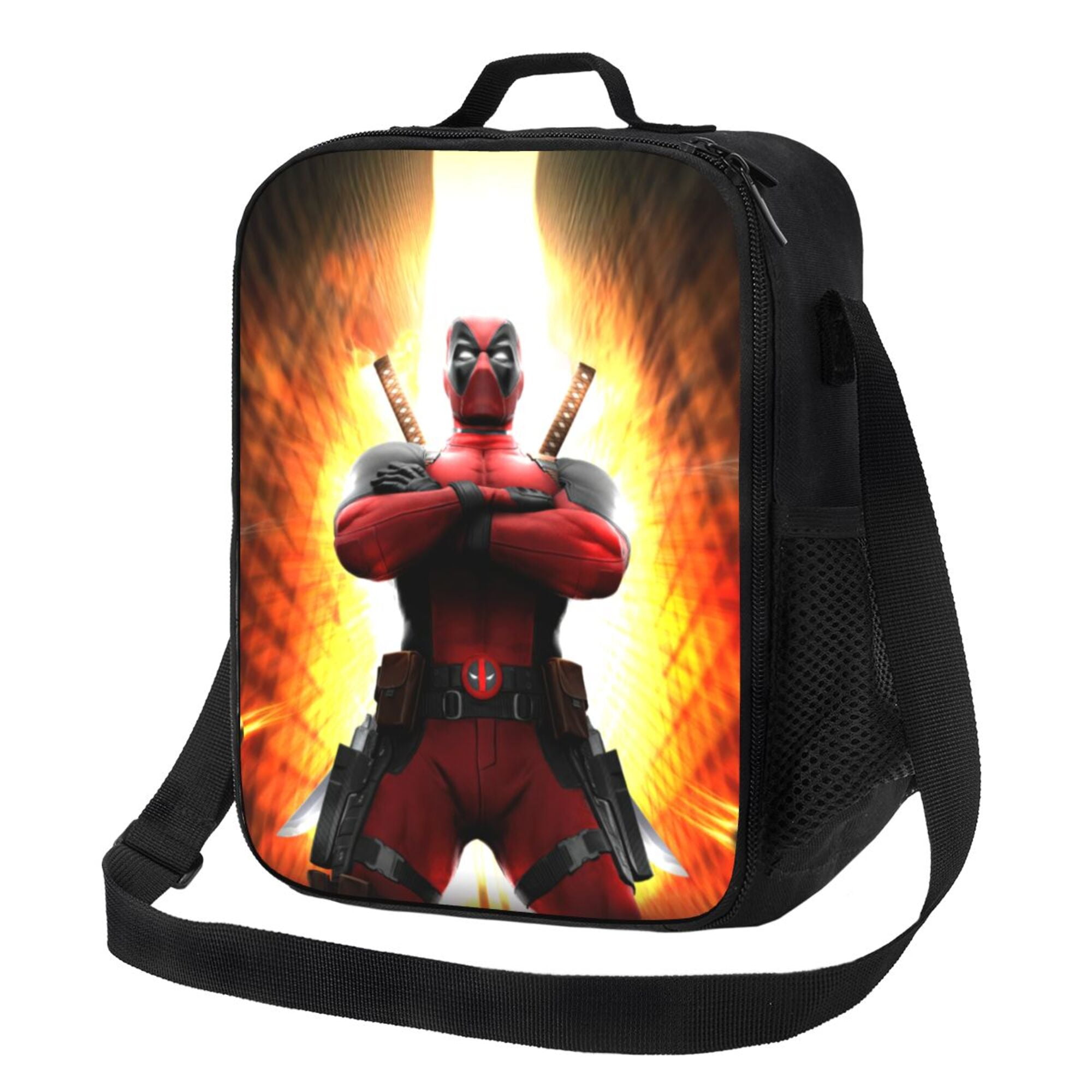 Deadpool Lunch Bag Lunch Box Lightweight Durable Lunch Tote Bag ...