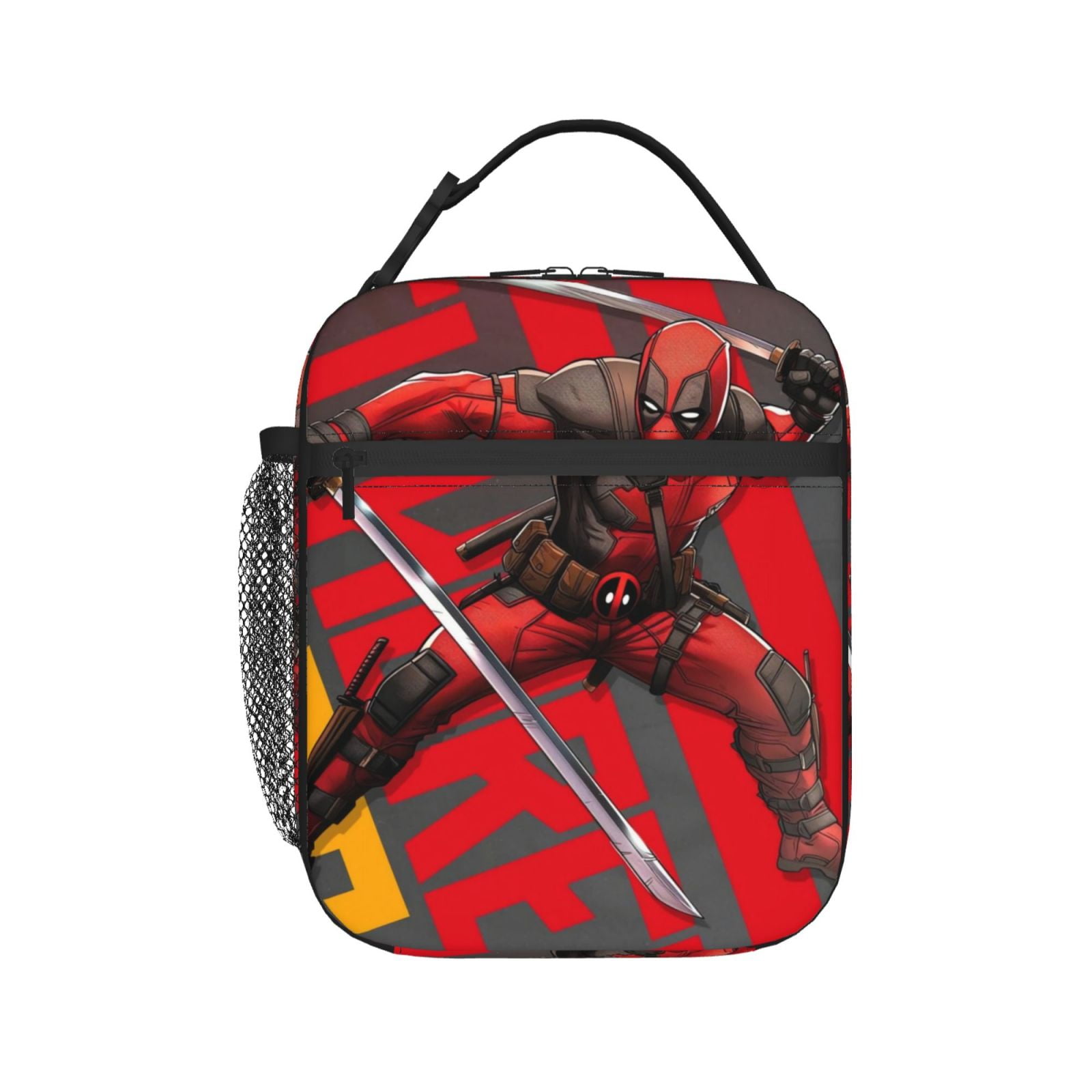 Deadpool Lunch Box Lunch Bag for Women Adults Men,Reusable Cute Lunch ...