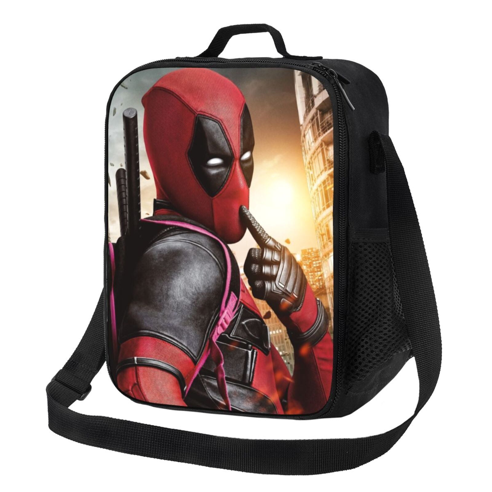 Deadpool Lunch Box Lunch Bag For Men Women Large Capacity Lunchbox ...