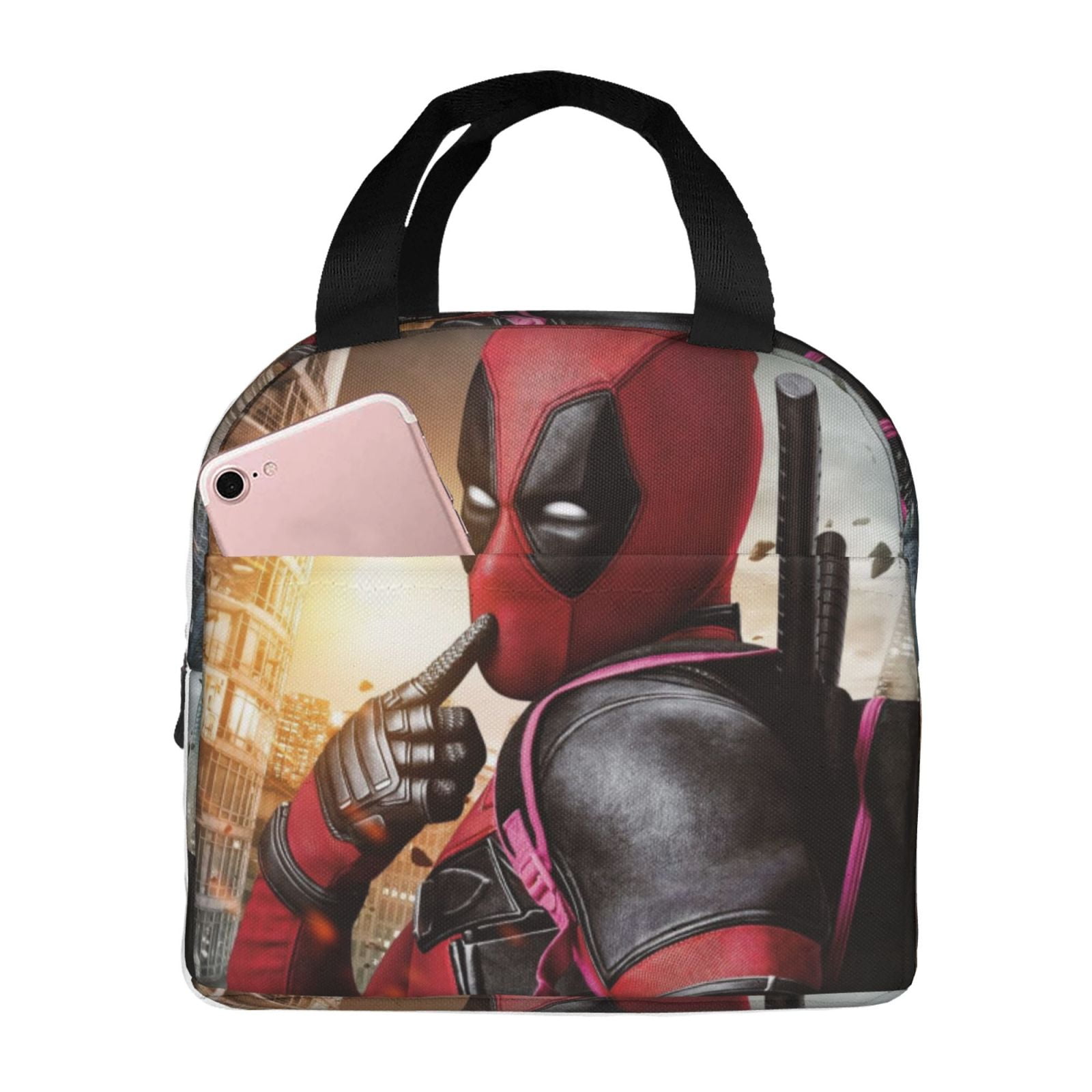 Deadpool Lunch bag, Insulated Lunch Tote for Women Men Large Lunch Box ...