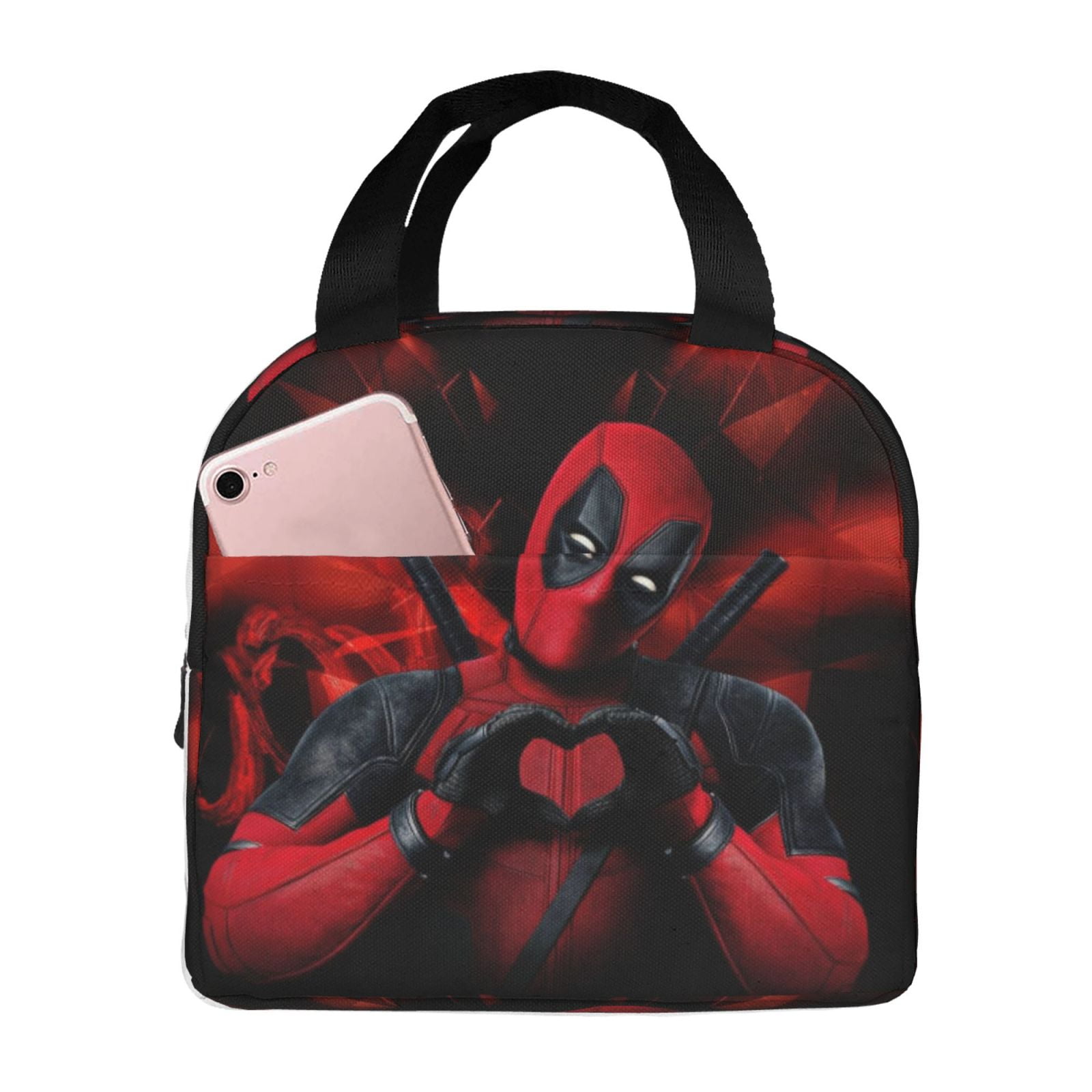 Deadpool Lunch bag, Insulated Lunch Tote for Women Men Large Lunch Box ...