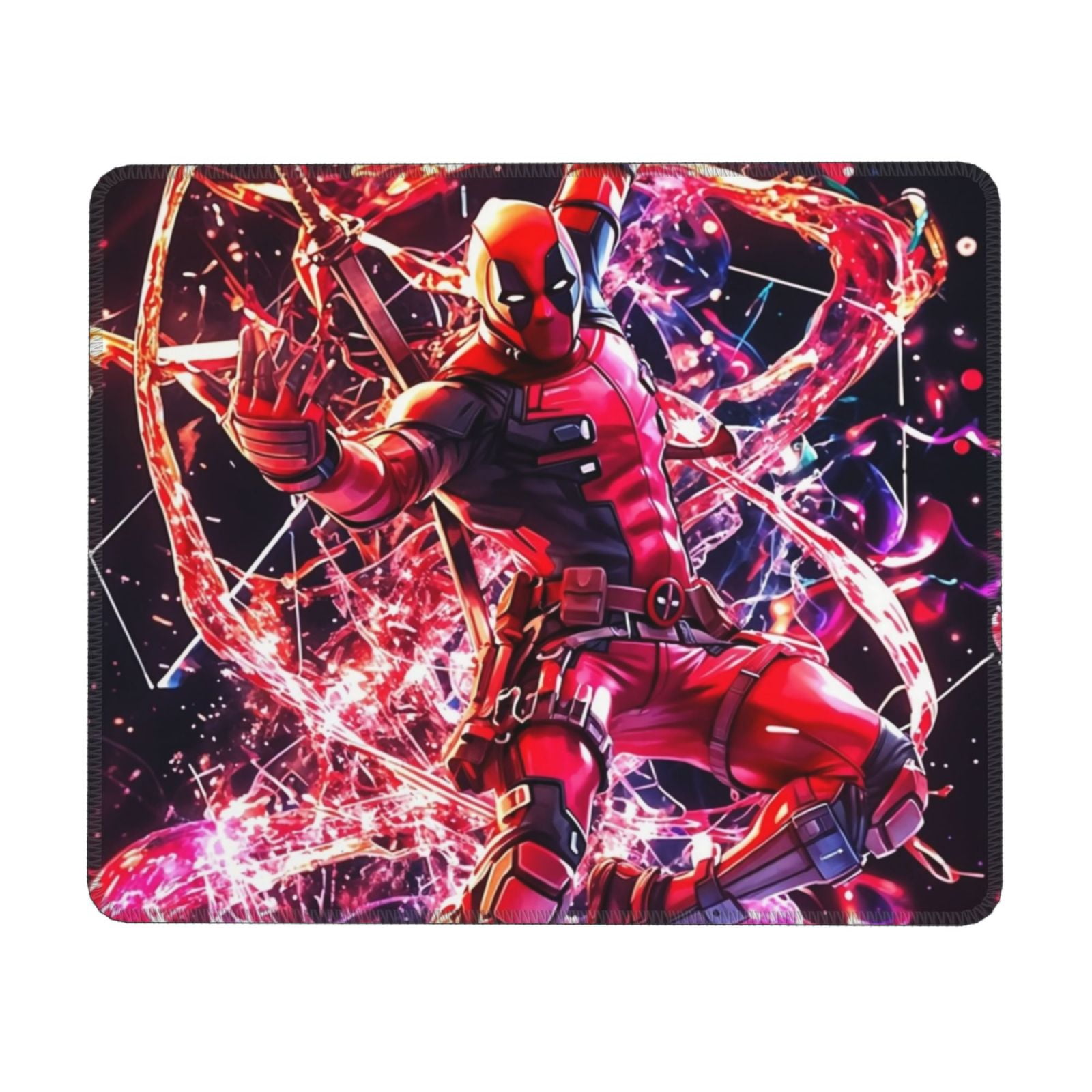 Deadpool & The Madness Of Manga Verse Mouse Pad,Computer Mouse Mat with ...