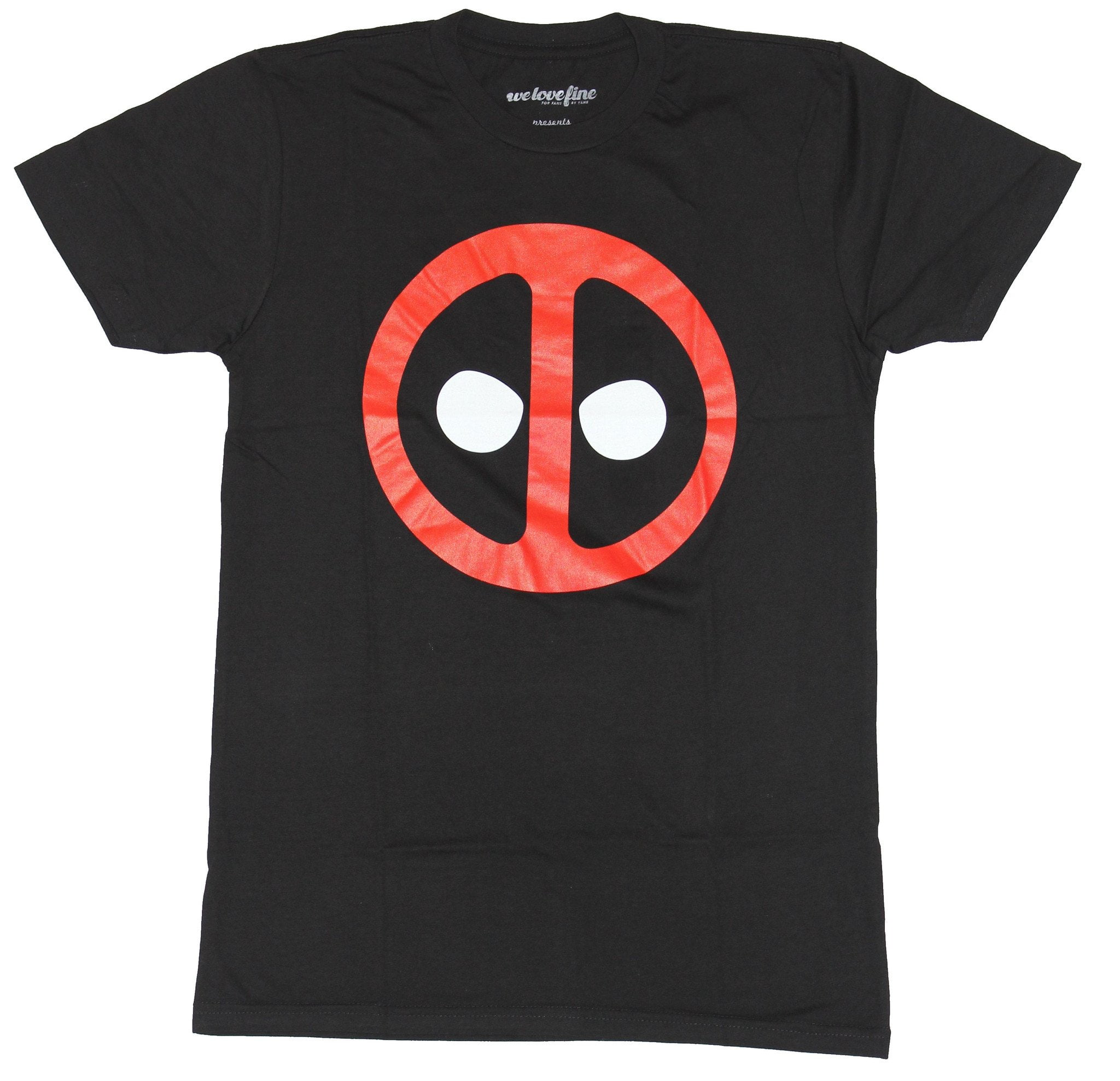 Deadpool (Marvel Comics) Mens T-Shirt - Straight Simple Deadpool Image ...