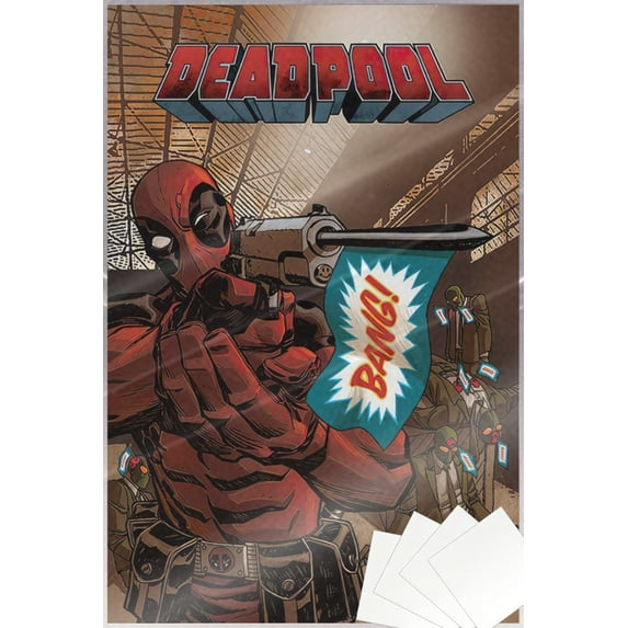 Deadpool - Marvel Comics Poster (Bang) (Size: 24" x 36") (Laminated ...
