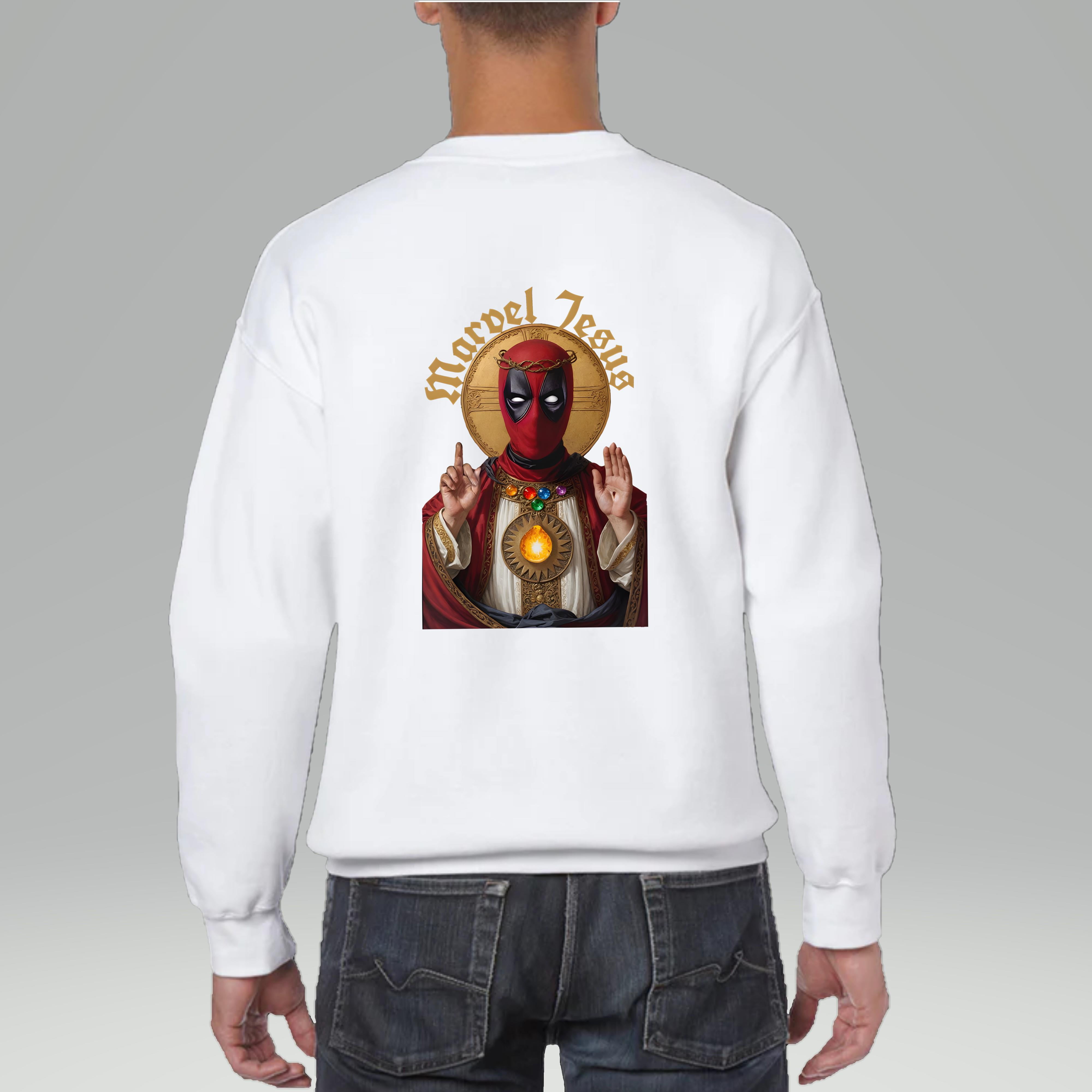 Deadpool Marvel Jesus - Marvel Comic Book Mcu Convention, Unisex ...