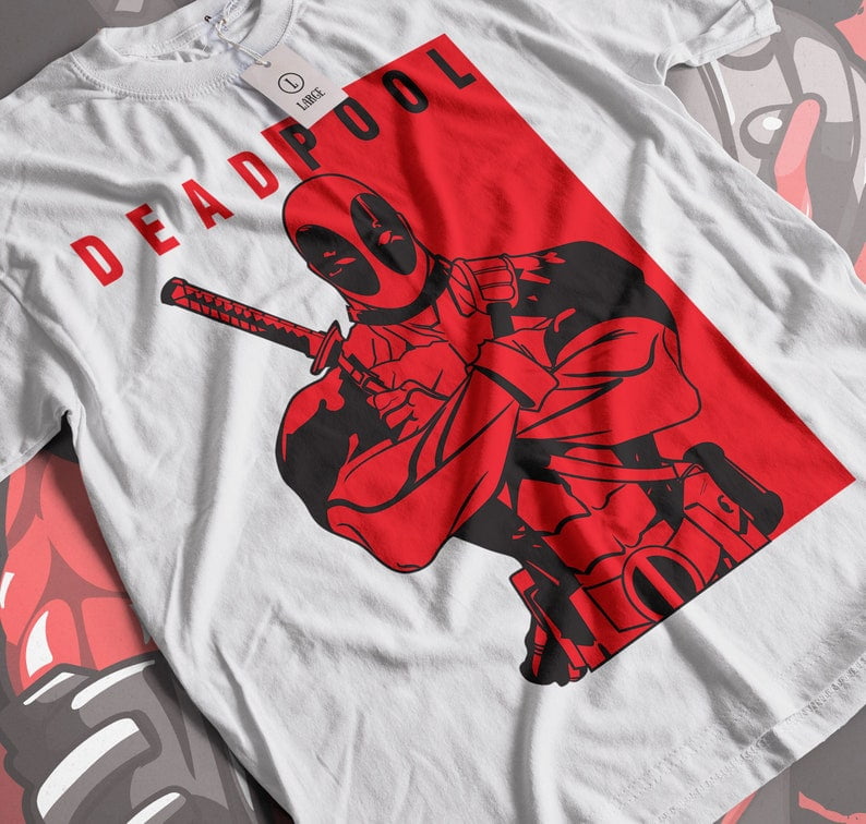 Deadpool Marvel Superhero Vintage Comic Shirt Deadpool Shirt Funny
