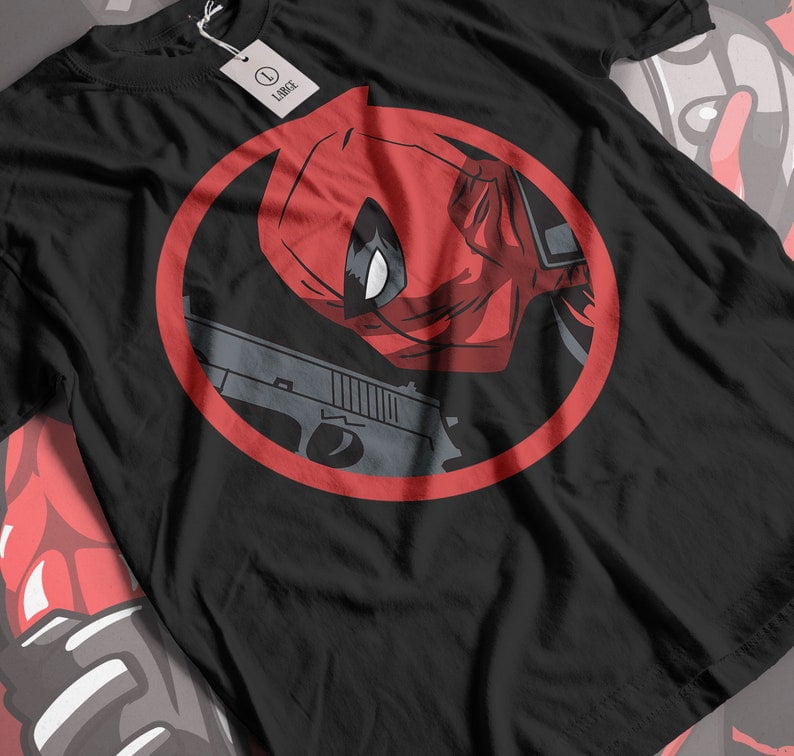 Deadpool Marvel Superhero Vintage Comic Shirt Deadpool Shirt Funny