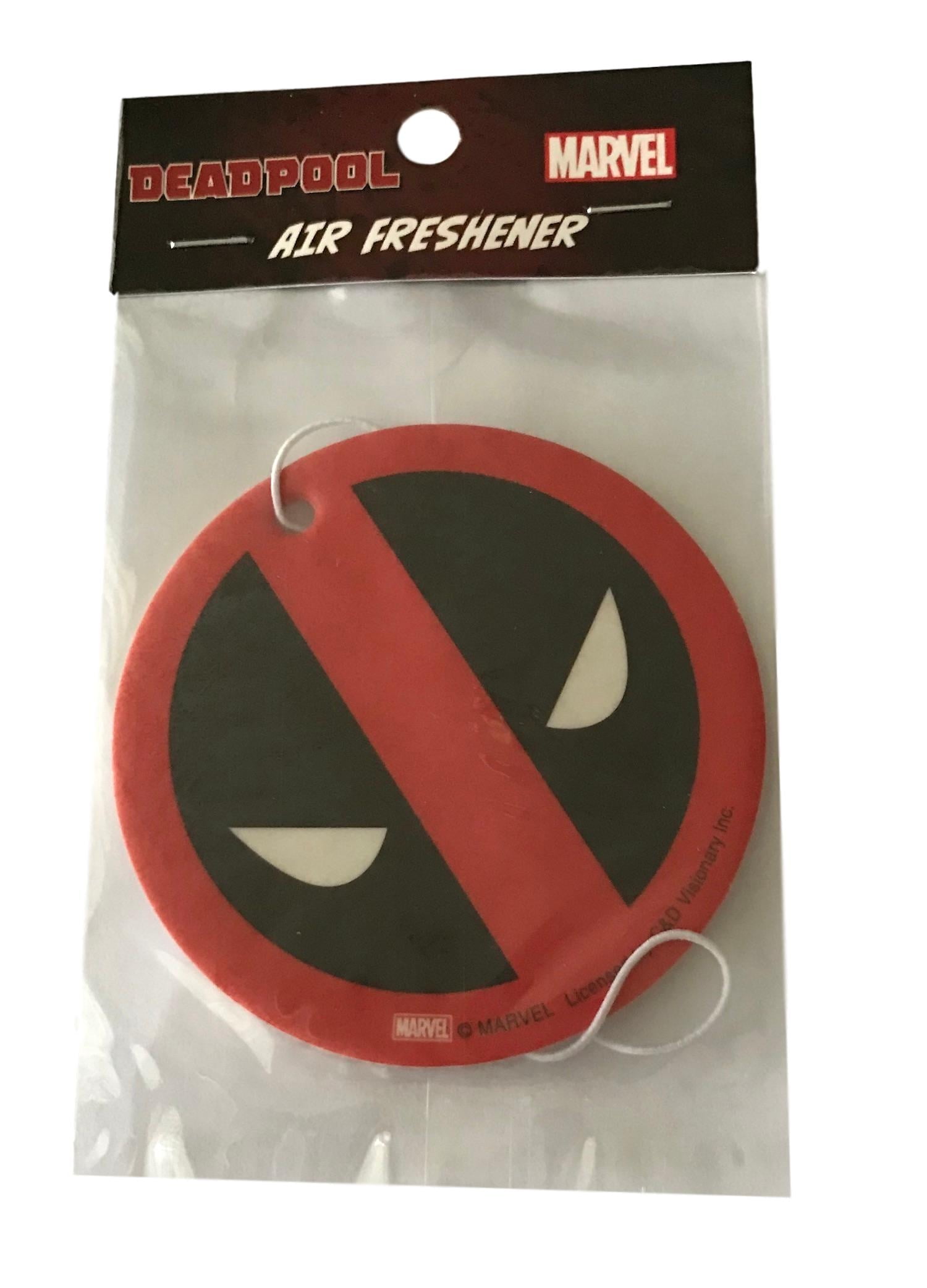Deadpool Mask Air Freshener Cinnamon Spice Scent Comic Book Fan Gift ...