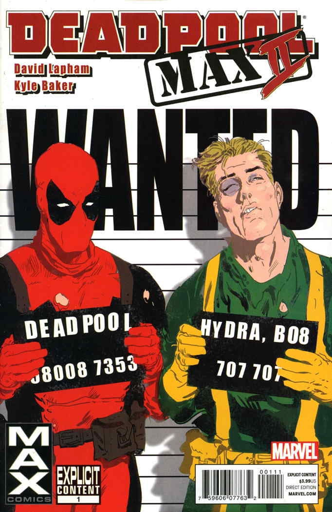 Deadpool Max 2 #1 VF ; Marvel Comic Book - Walmart Business Supplies