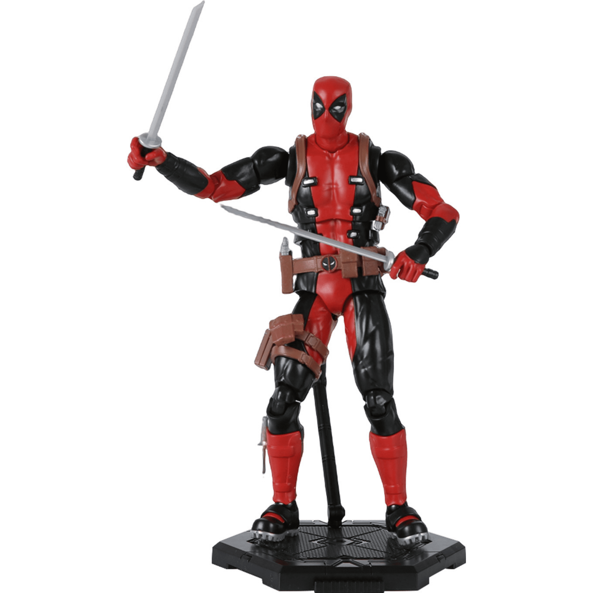 Deadpool Model Doll Action Figure Toy with Stand, 7 Inch Deadpool Iron ...