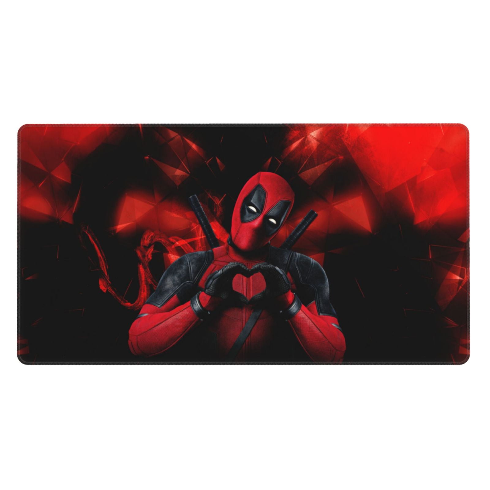Deadpool Mouse Pad 16x29.5 Inch Computer Keyboard Mouse Pad Waterproof ...