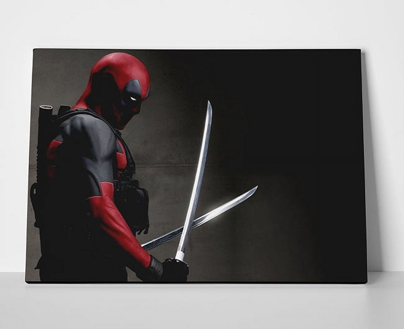 Deadpool Movie Poster or Wrapped Canvas - Walmart.com
