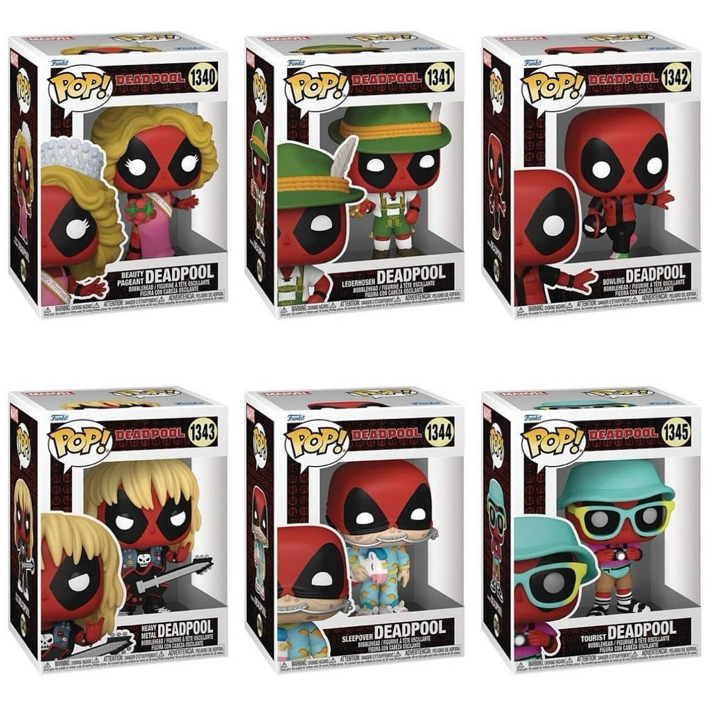 Deadpool Parody Funko Pop! Complete Set (6) - Walmart.com