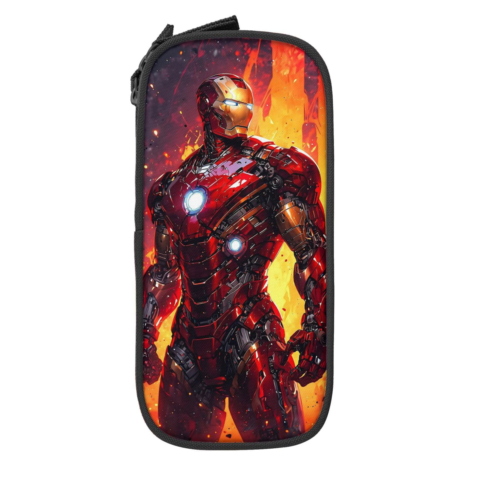 Iron Man Pencil Case, Multi- Slot Pencil Pouch, Portable Pencil Bag ...