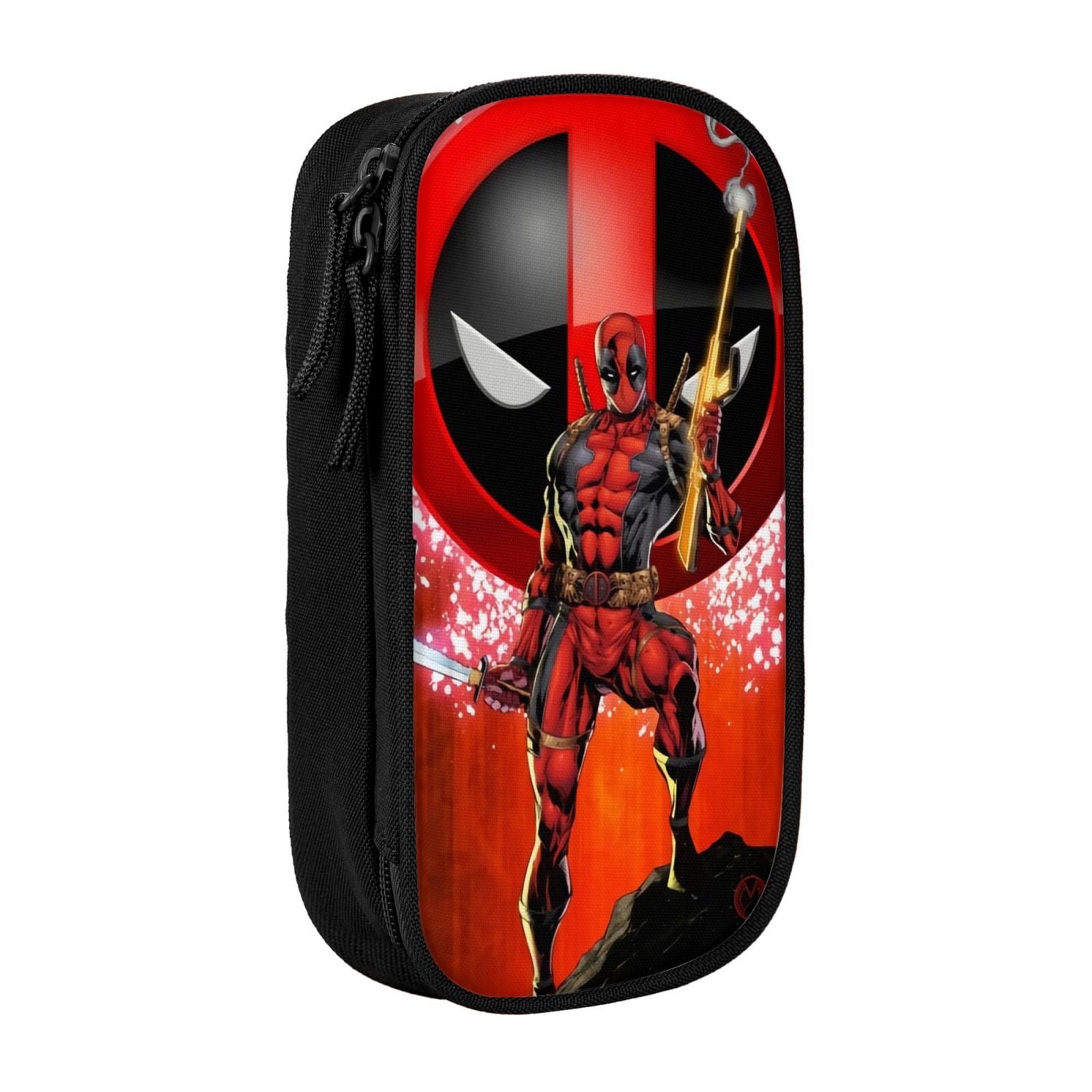 Deadpool Pencil Case,Pencil Pouch,Big Pencil Bag Pouch Box Organizer ...