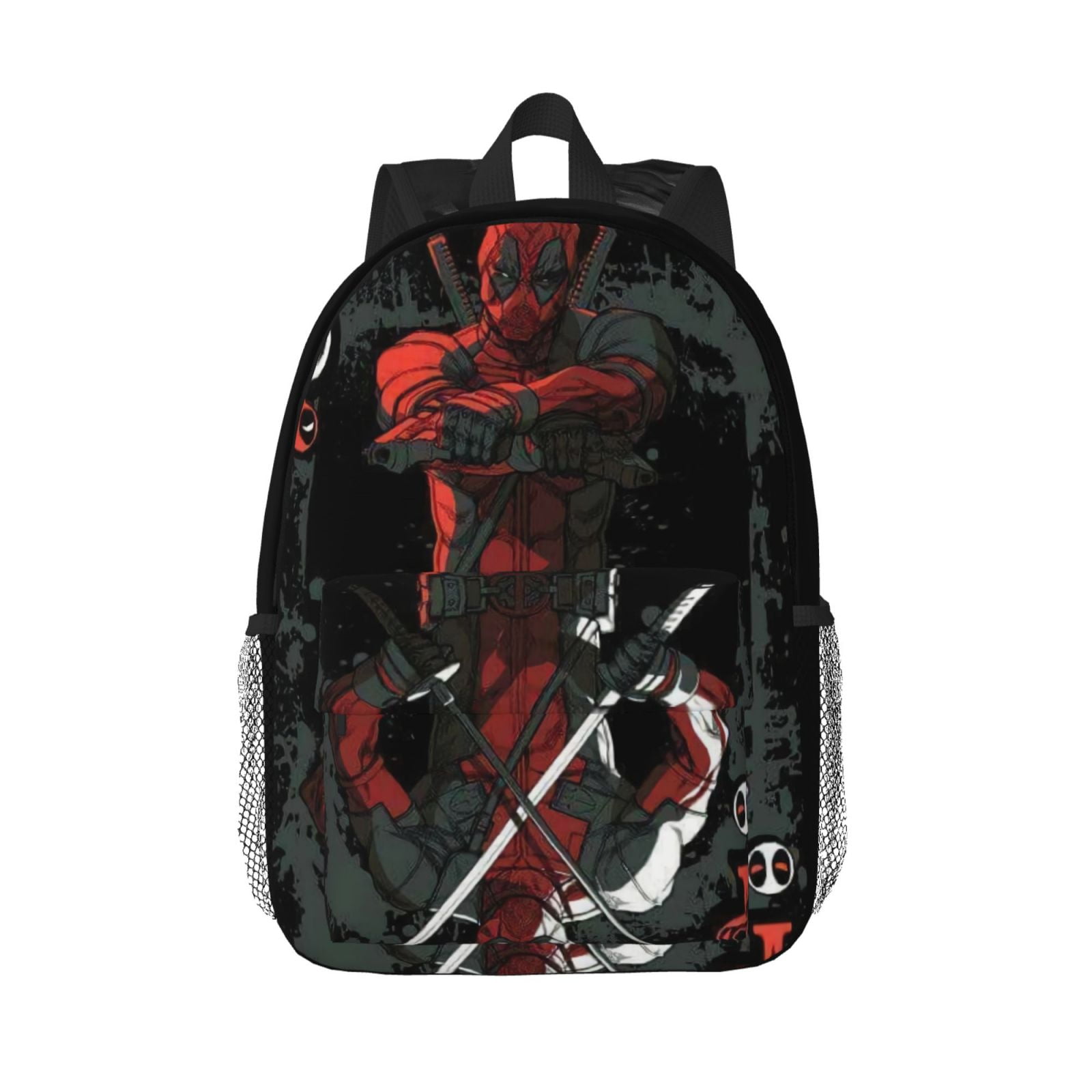 Deadpool Poster Backpack,Classic carry-on travel backpack for men and ...