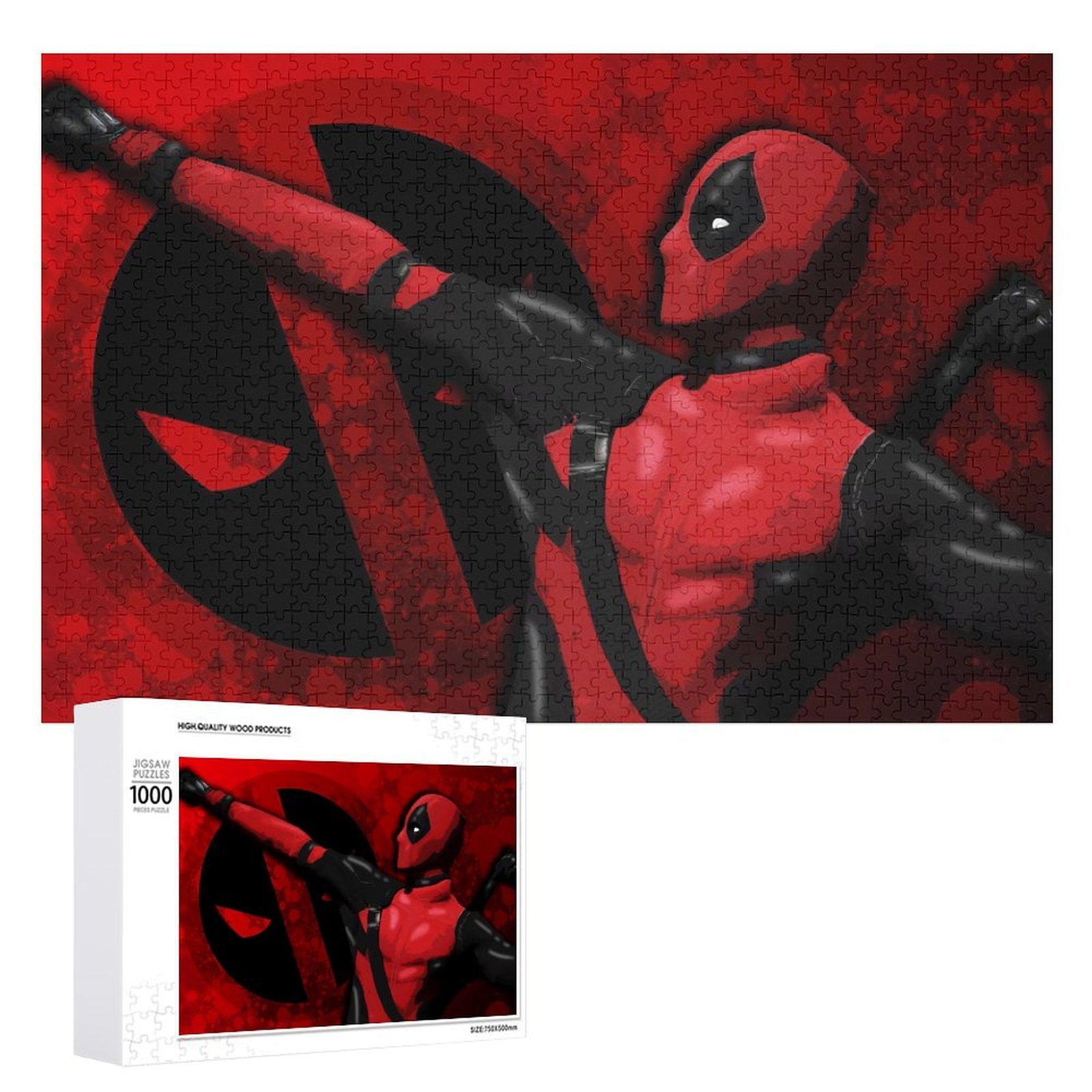 Deadpool Puzzle Enthusiasts, 1000 PCS Jigsaw Puzzle - Walmart.com