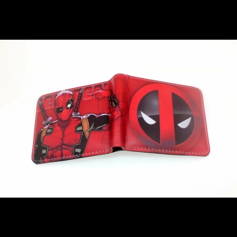 Deadpool Short Wallet, Marvel Peripheral Avengers Superhero PU Change ...