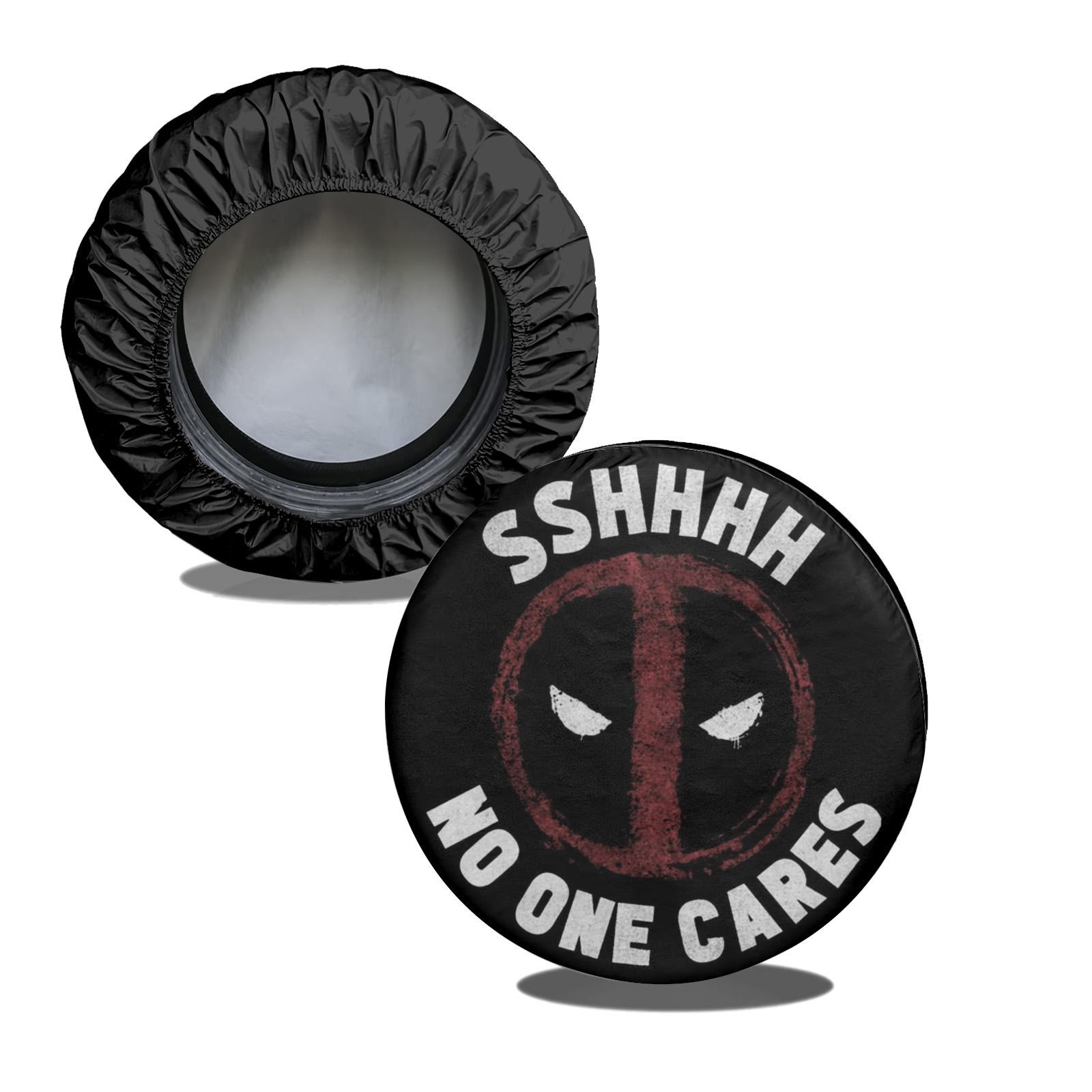 Deadpool Spare Tire Cover Weatherproof Wheel Protectors Universal Fit ...