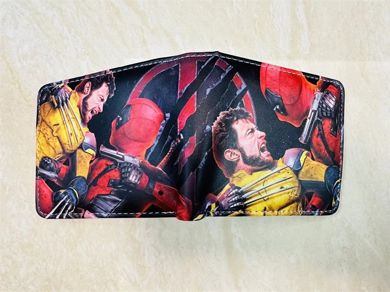 Deadpool Spider-Man Wallet, Superhero Short Student Marvel Cartoon ...