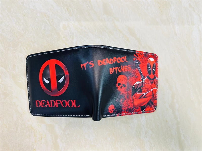 Deadpool Spider-Man Wallet, Superhero Short Student Marvel Cartoon ...