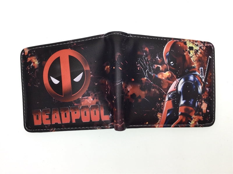 Deadpool Spider-Man Wallet, Superhero Short Student Marvel Cartoon ...