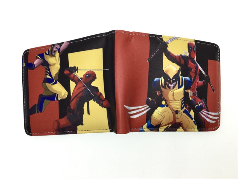 Deadpool Spider-Man Wallet, Superhero Short Student Marvel Cartoon ...