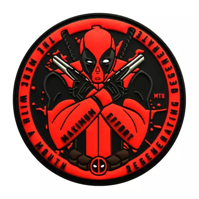 Deadpool Sticker Logo Marvel Comics Phone Decal Water Bottle Stickers ...