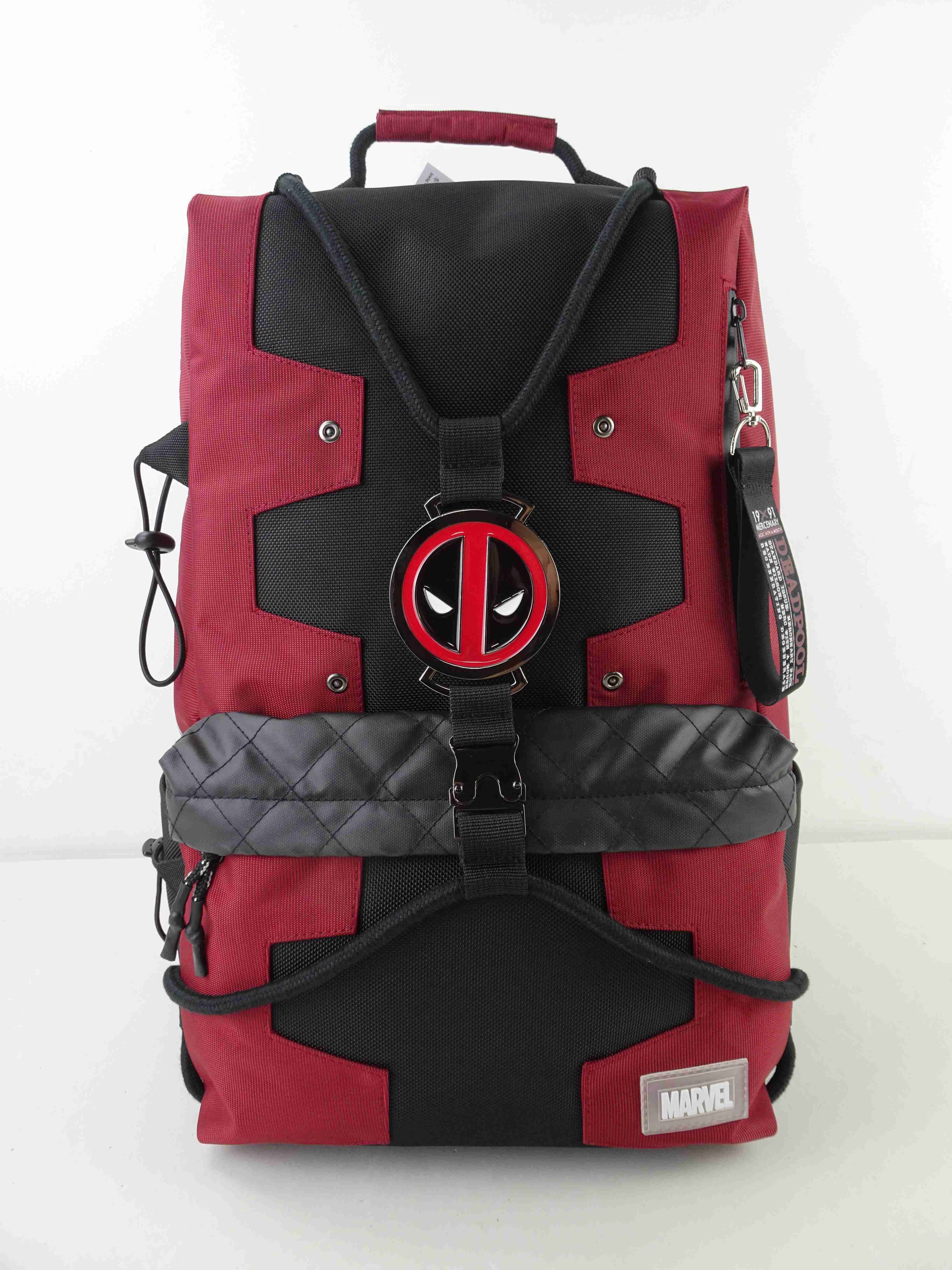 Deadpool Suit Up Character 18” Backpack-OSFA - Walmart.com