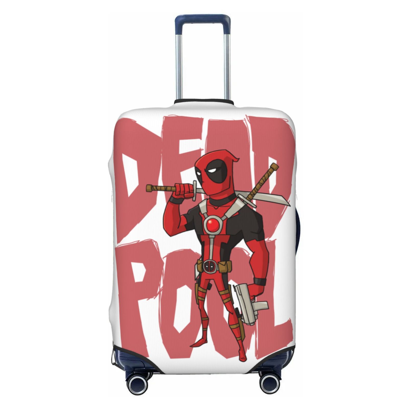 Deadpool Suitcase Cover Washable Suitcase Protection Scratch-Resistant ...