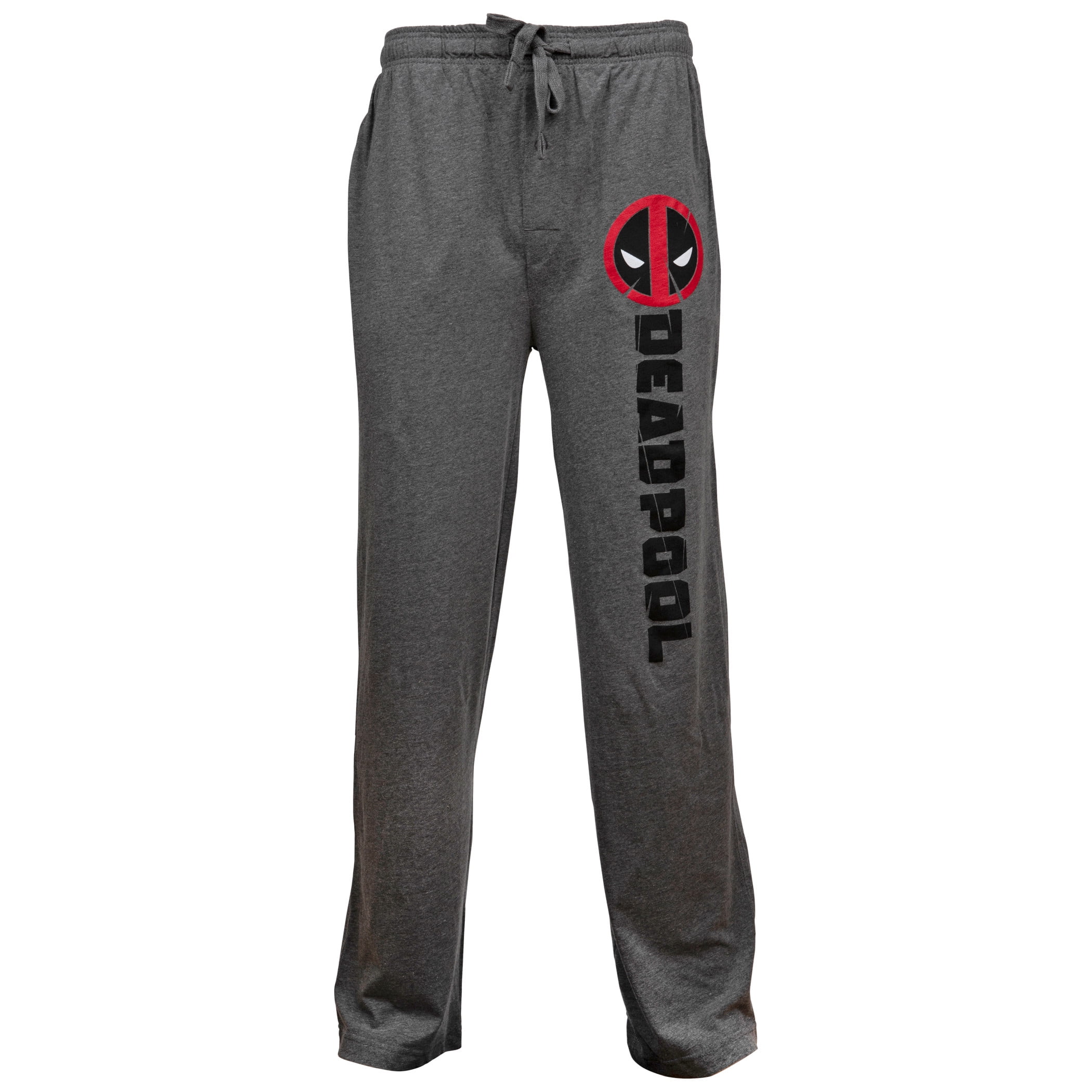 Deadpool Symbol and Text Pajama Sleep Pants-XLarge (40-42) - Walmart.com