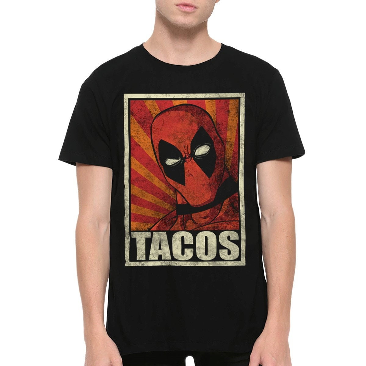 Deadpool Tacos T-Shirt, Men's and Women's Sizes (DEA-661661) - Walmart.com