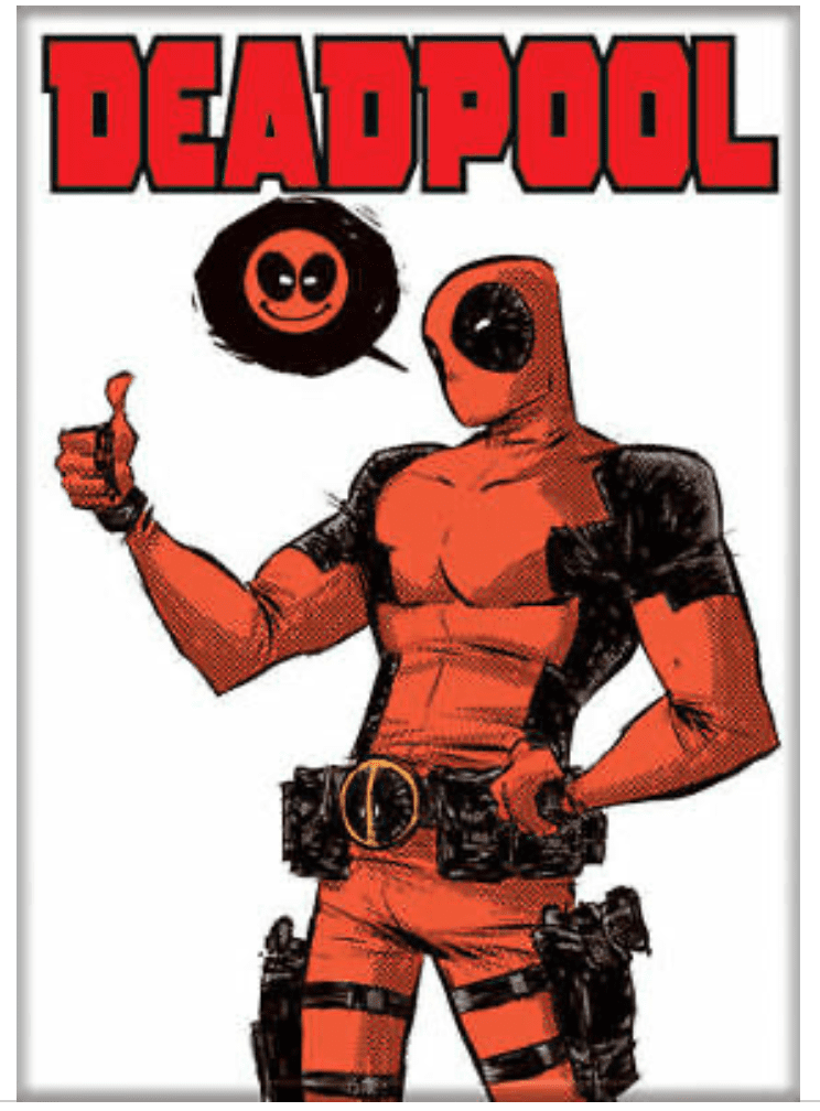 Deadpool Thumbs Up PHOTO MAGNET 2 1/2" x 3 1/2 ITEM: 71861MV Ata-boy ...