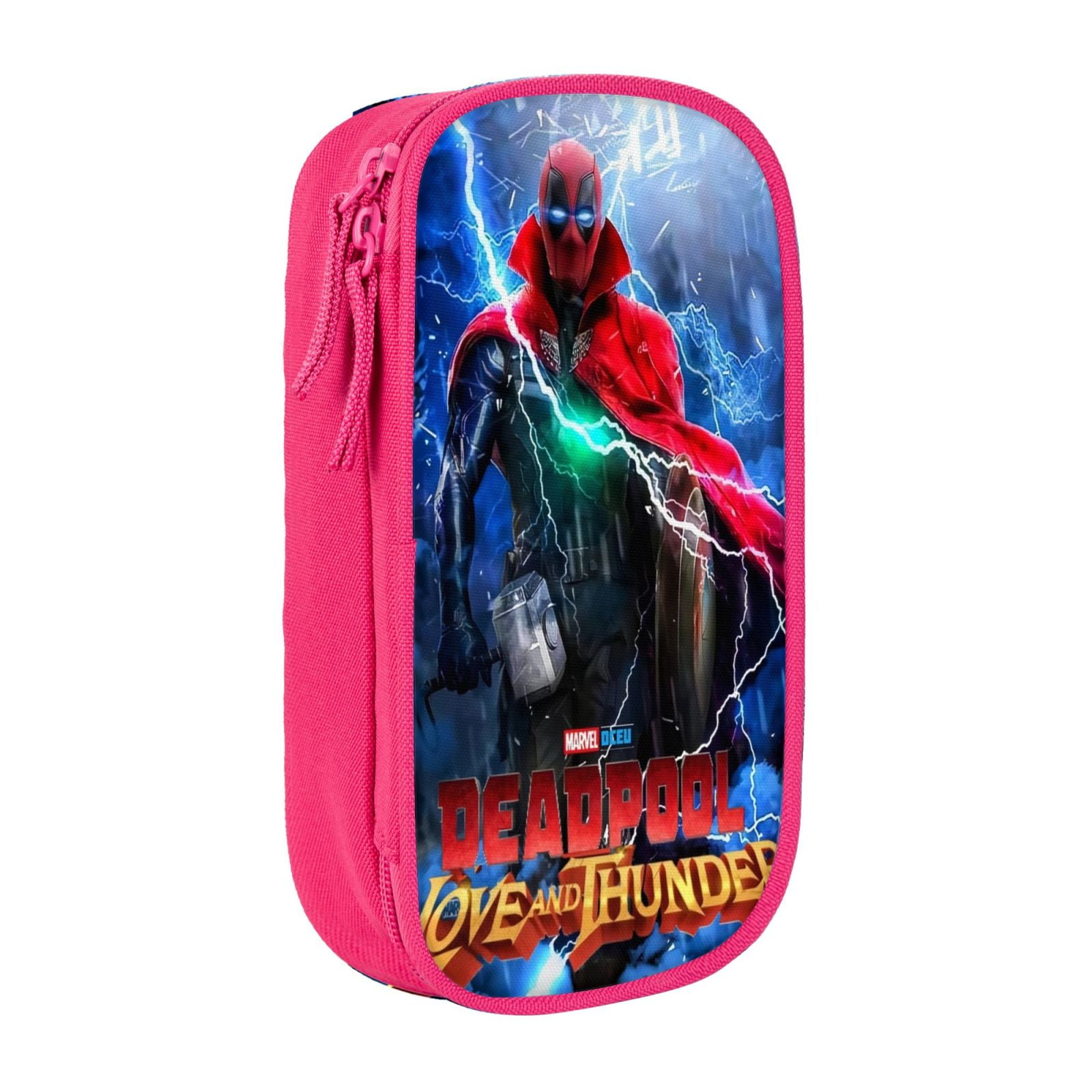 Deadpool And Thunder Pencil Case,Pencil Pouch,Big Pencil Bag Pouch Box ...