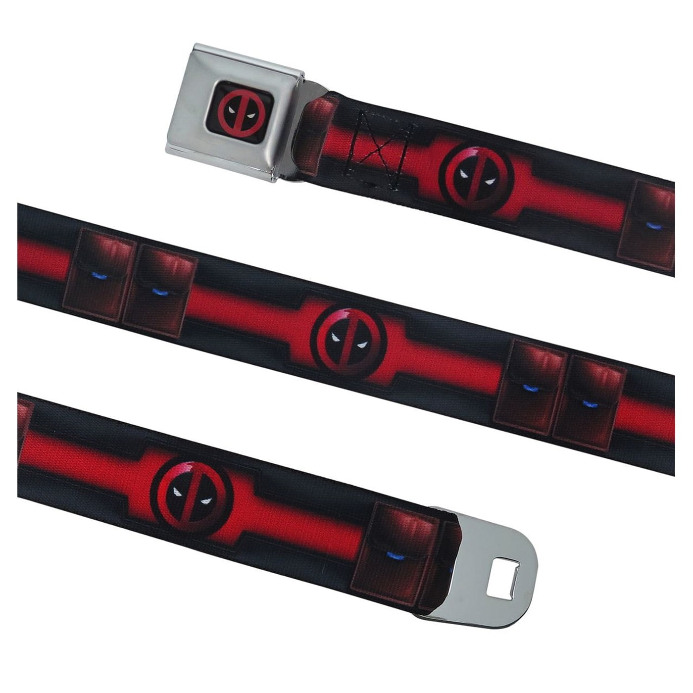Deadpool Utility Seatbelt Belt-Belt Size (24- 38) - Walmart.com
