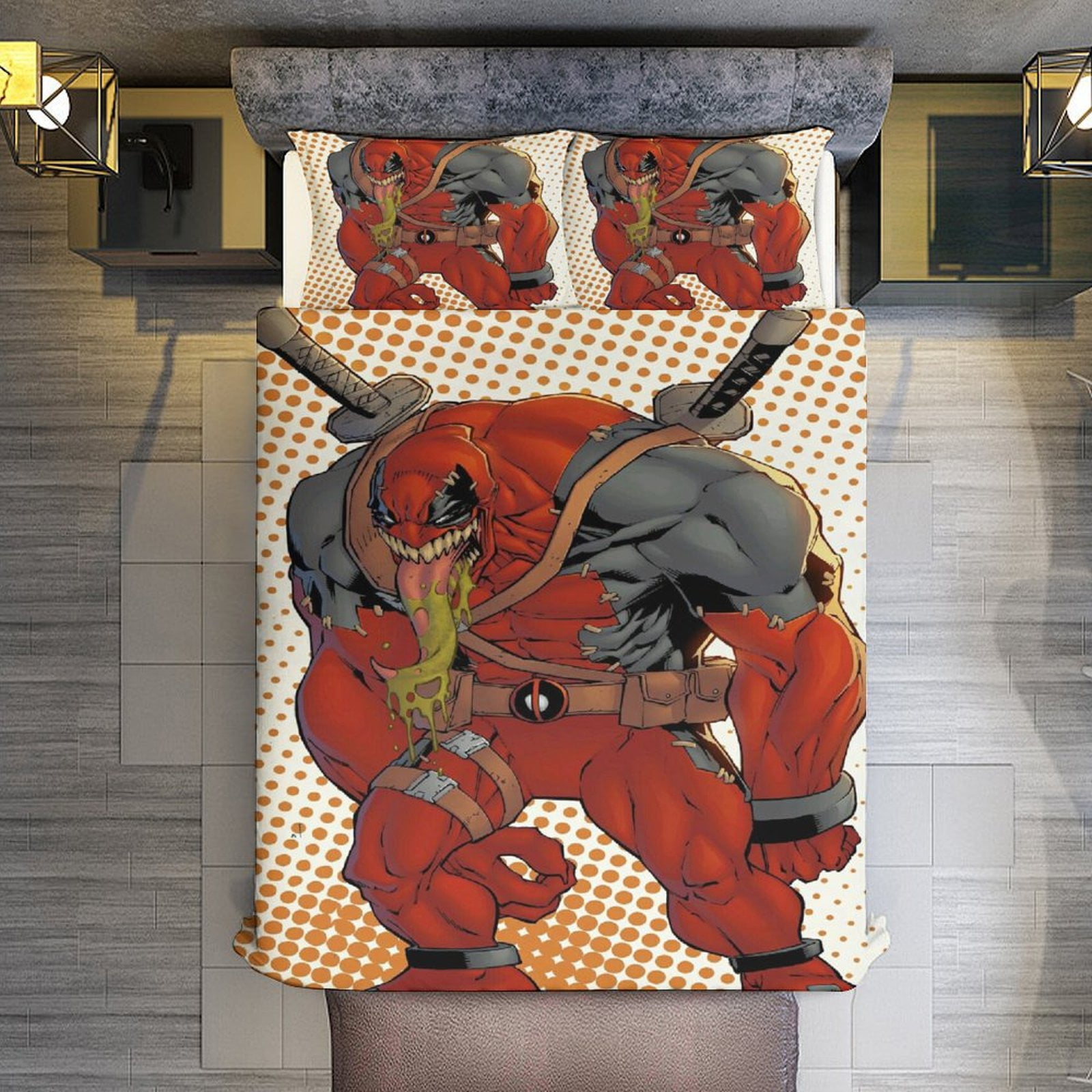Deadpool - Venom Bedding Duvet Cover Queen Size for Kids and Adults-Bed ...