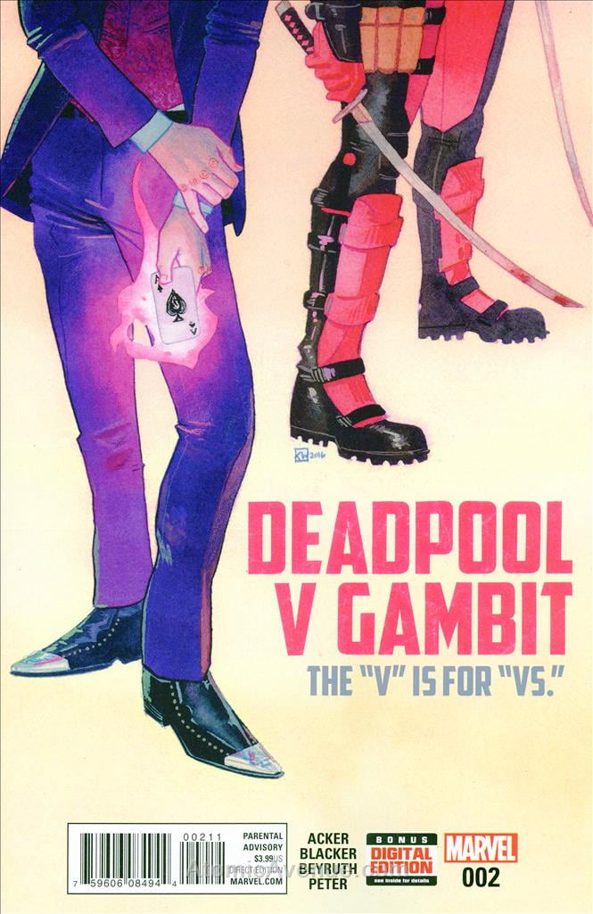 Deadpool Vs. Gambit #2 VF ; Marvel Comic Book - Walmart.com