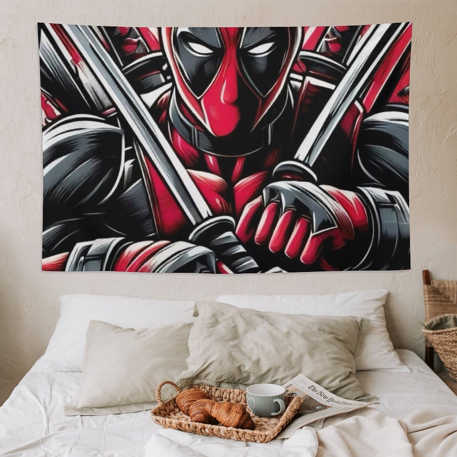 Deadpool Wallpaper Tapestry,Deadpool Wallpaper Tapestry Wall Hanging ...