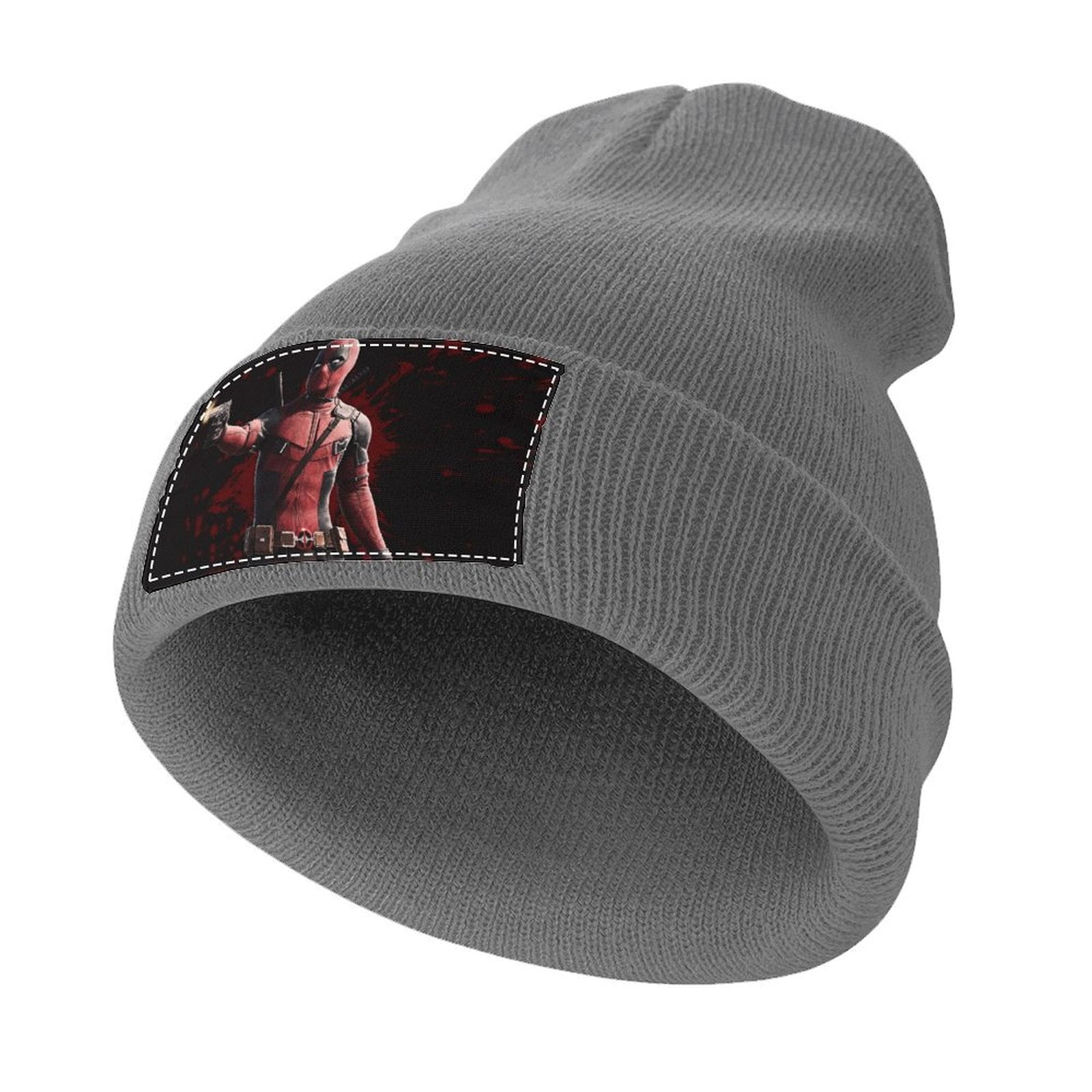Deadpool Winter Warm Knitting Hats for Mens Woemns, Slouchy Knit Beanie ...