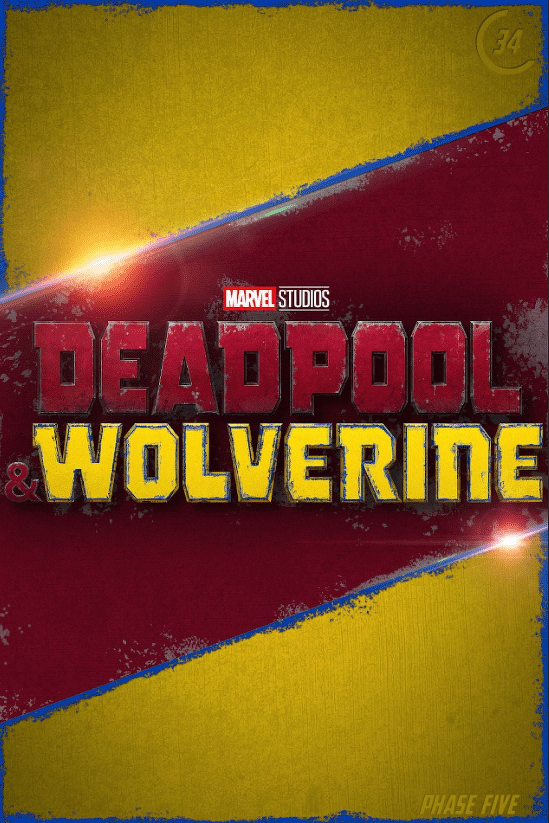 Deadpool & Wolverine 2024 Movie Poster 24x36 | Action Comedy | Marvel ...