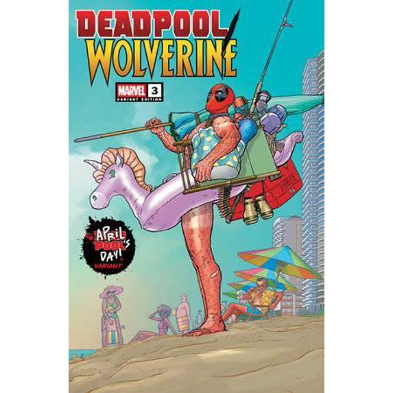 Deadpool Wolverine #3 Aaron Kuder April Pools Day Var Aaron Kuder April ...