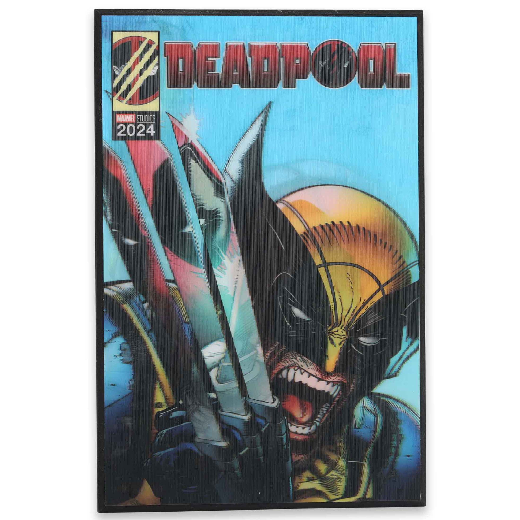 Deadpool Wolverine 3d Wood - Walmart.com