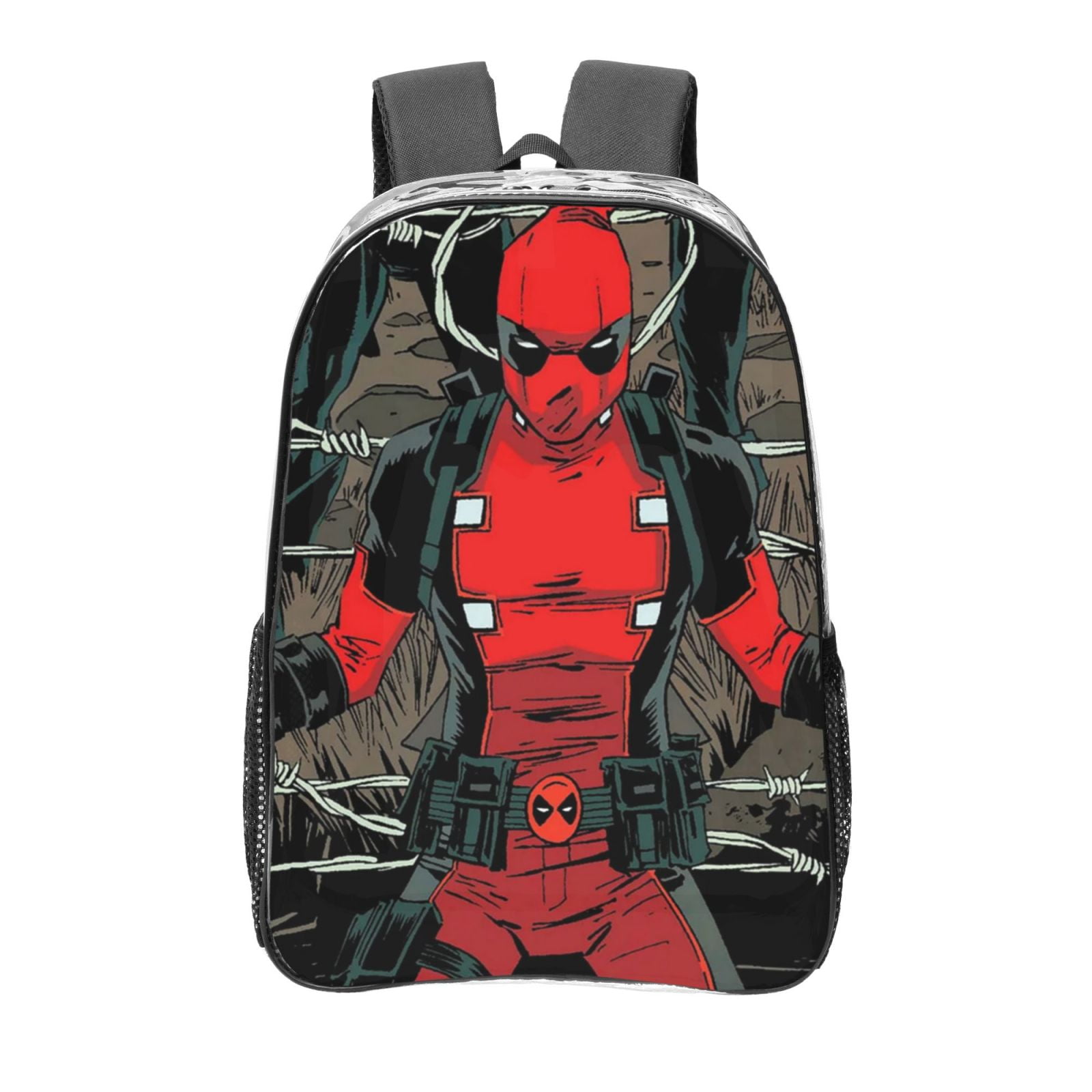 Deadpool& Wolverine Basics Transparent Backpack School See Through ...