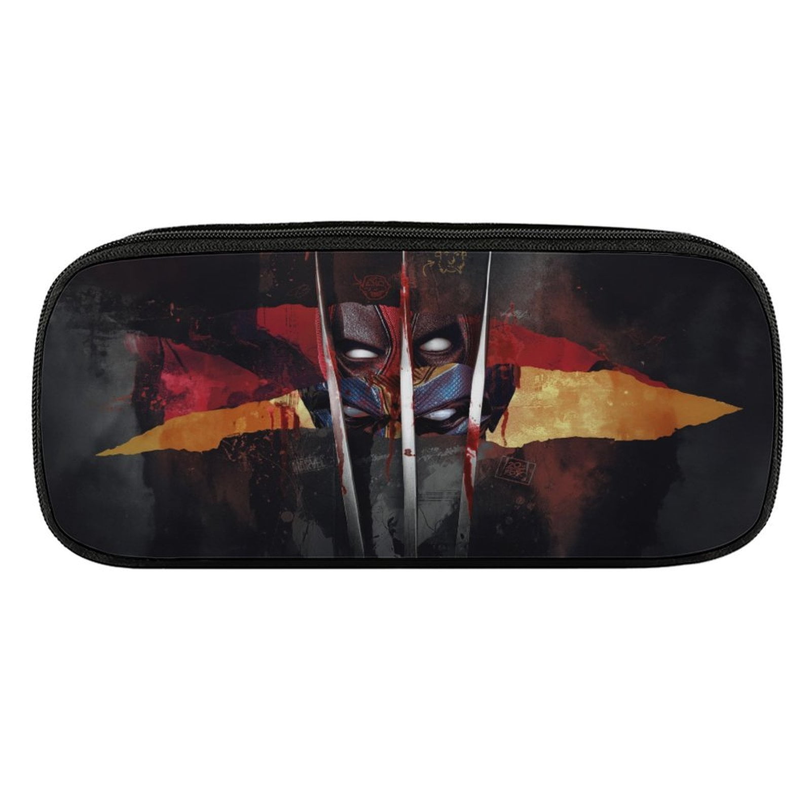 Deadpool & Wolverine Big Capacity Pencil Case Bag with Zipper ...