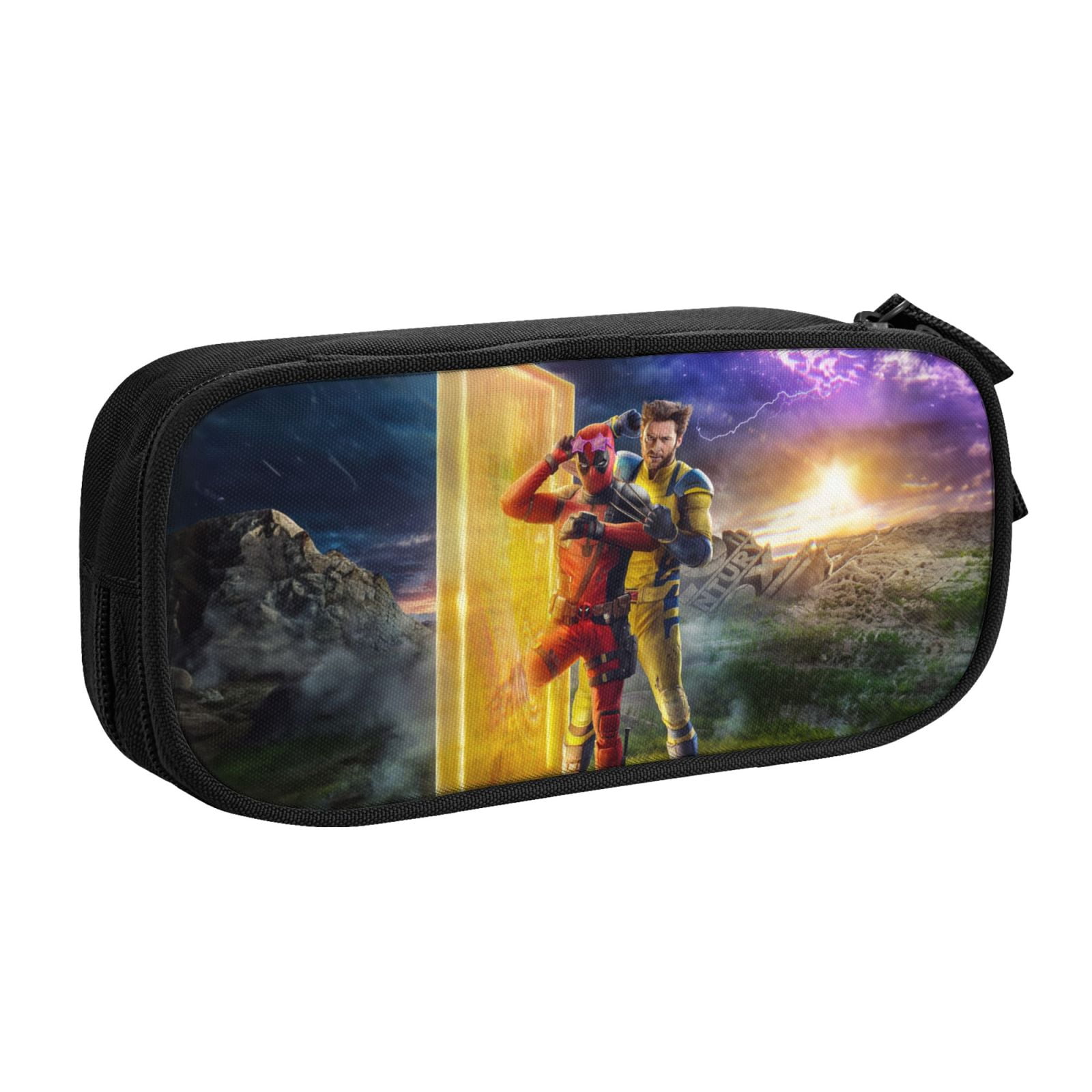 Deadpool & Wolverine Big Capacity Pencil Case, Large Pencil Pouch Pen ...