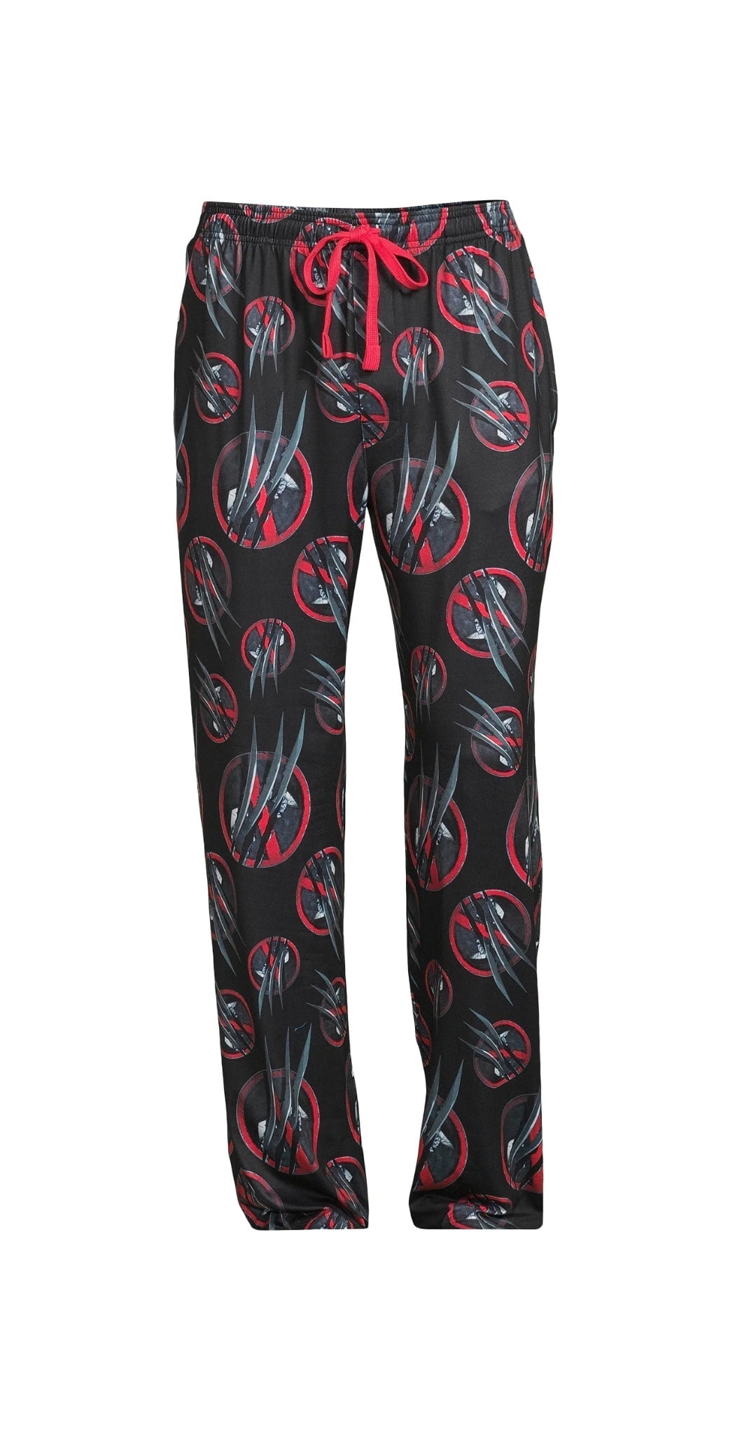 Deadpool & Wolverine Black Pajama Sleep Pants - XL - Walmart.com