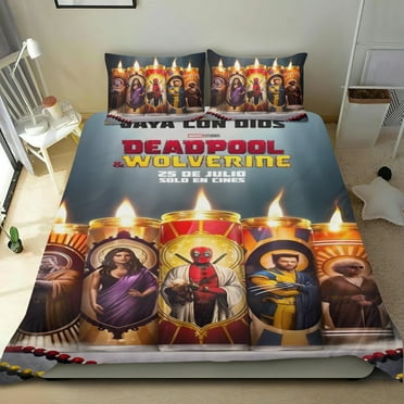 Marvel Avengers Fighting Team Full Size Bed Set - Walmart.com