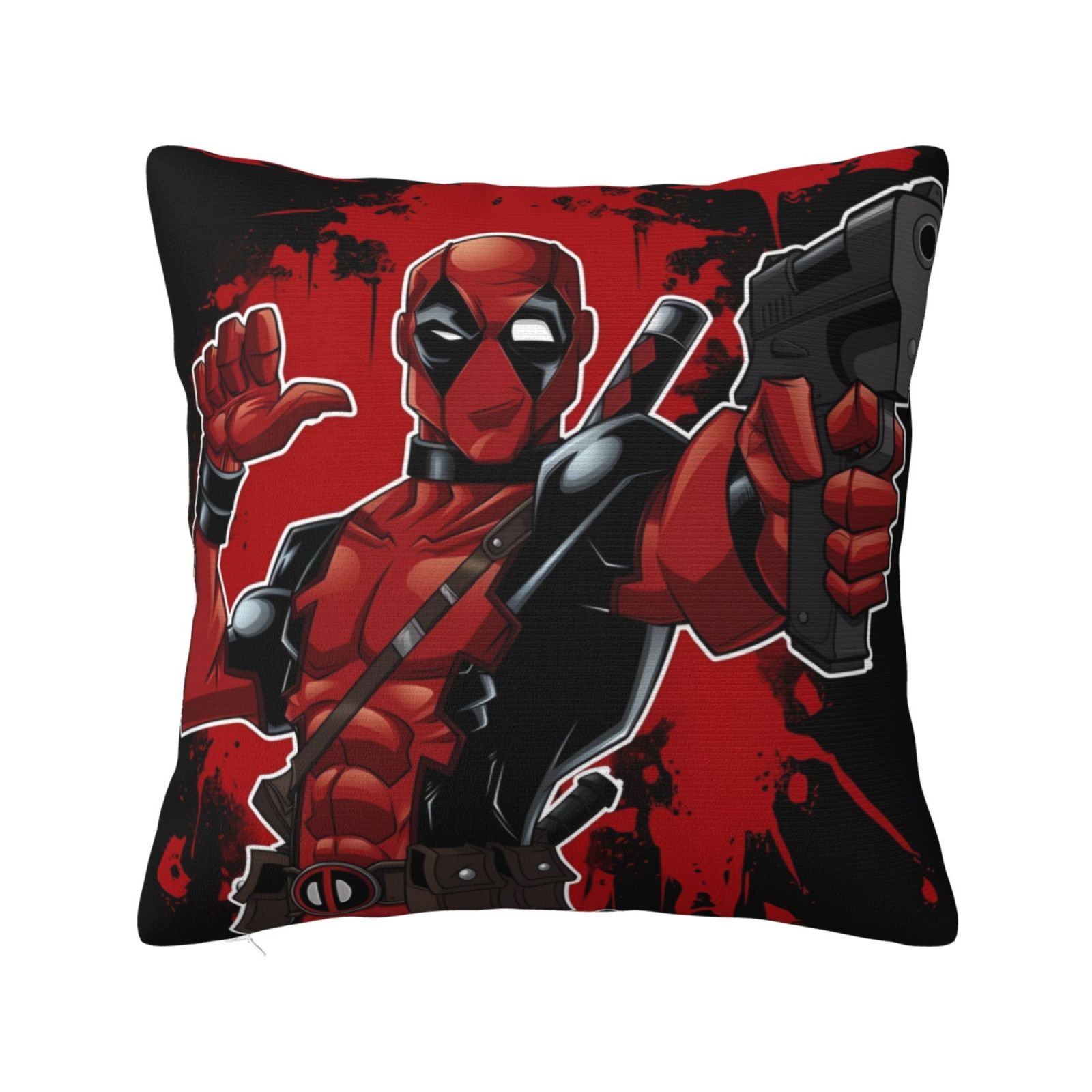 Deadpool & Wolverine Decorative Square Throw Pillow Covers 26"X26" Inch ...