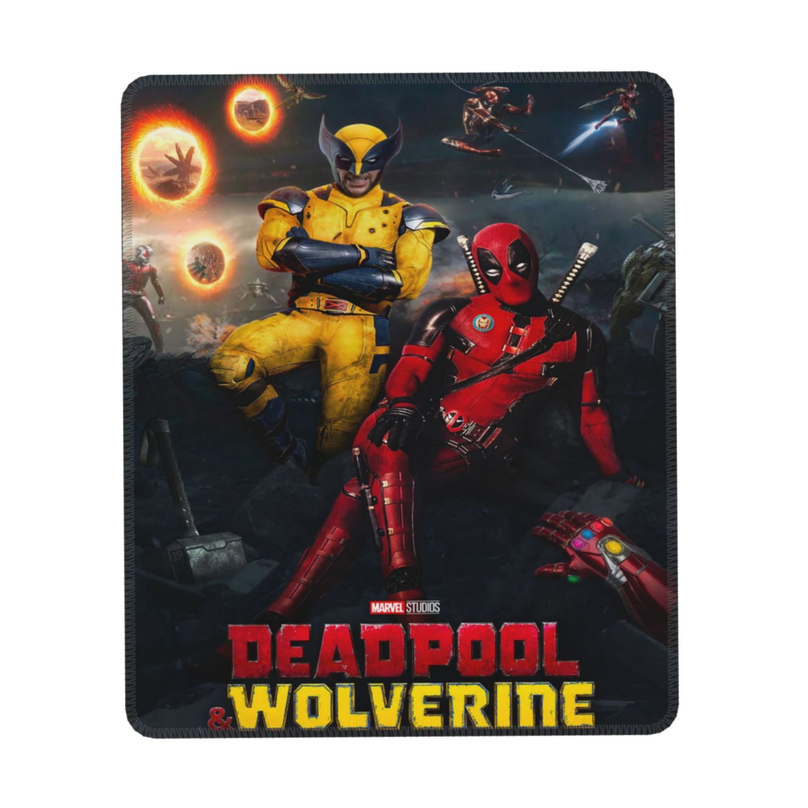 Deadpool & Wolverine Desk Mat, Gaming Mouse Pad Mat with Non-Slip Base ...