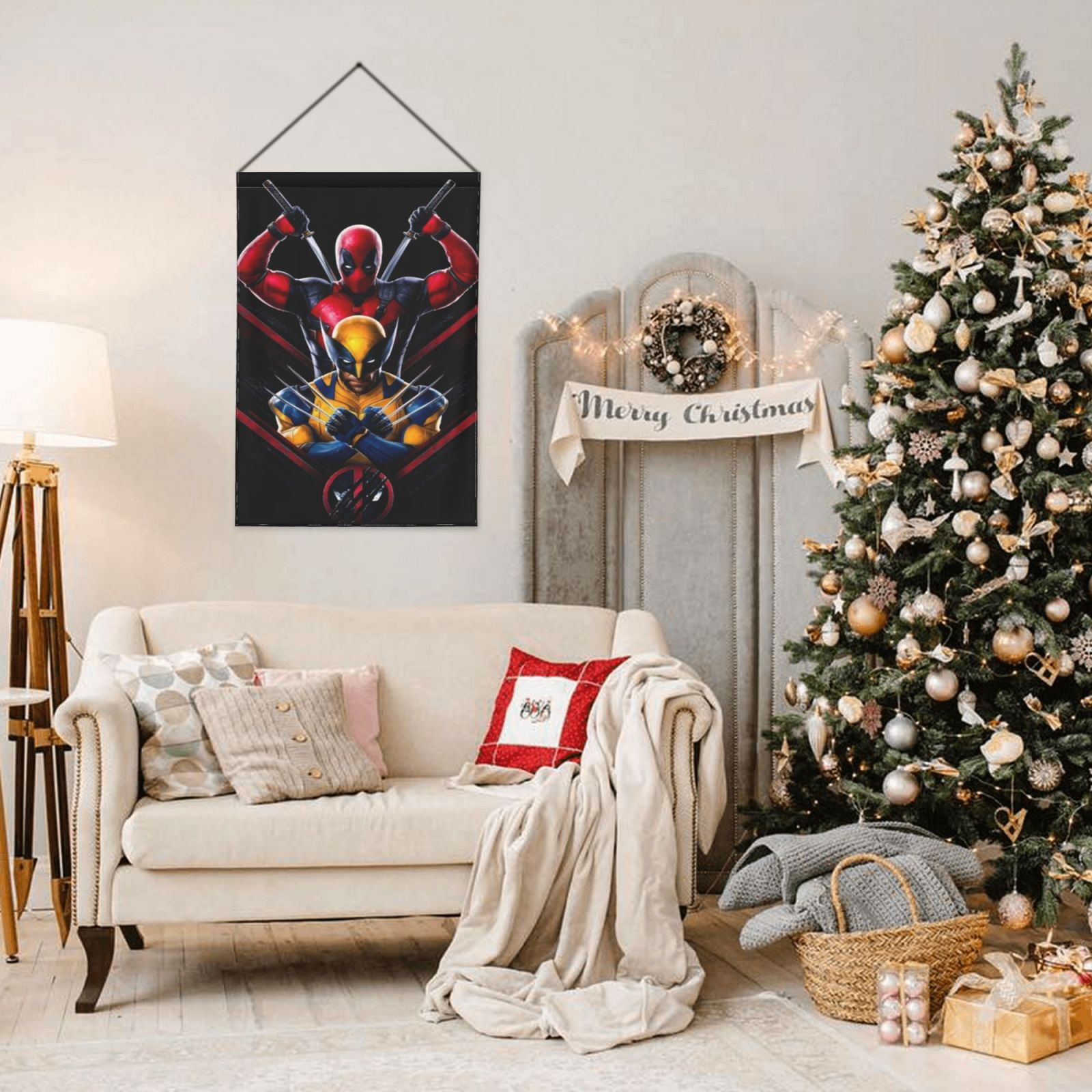 Deadpool Wolverine Double Sided Seasonal Garden Flag,12 X 18 Inches ...